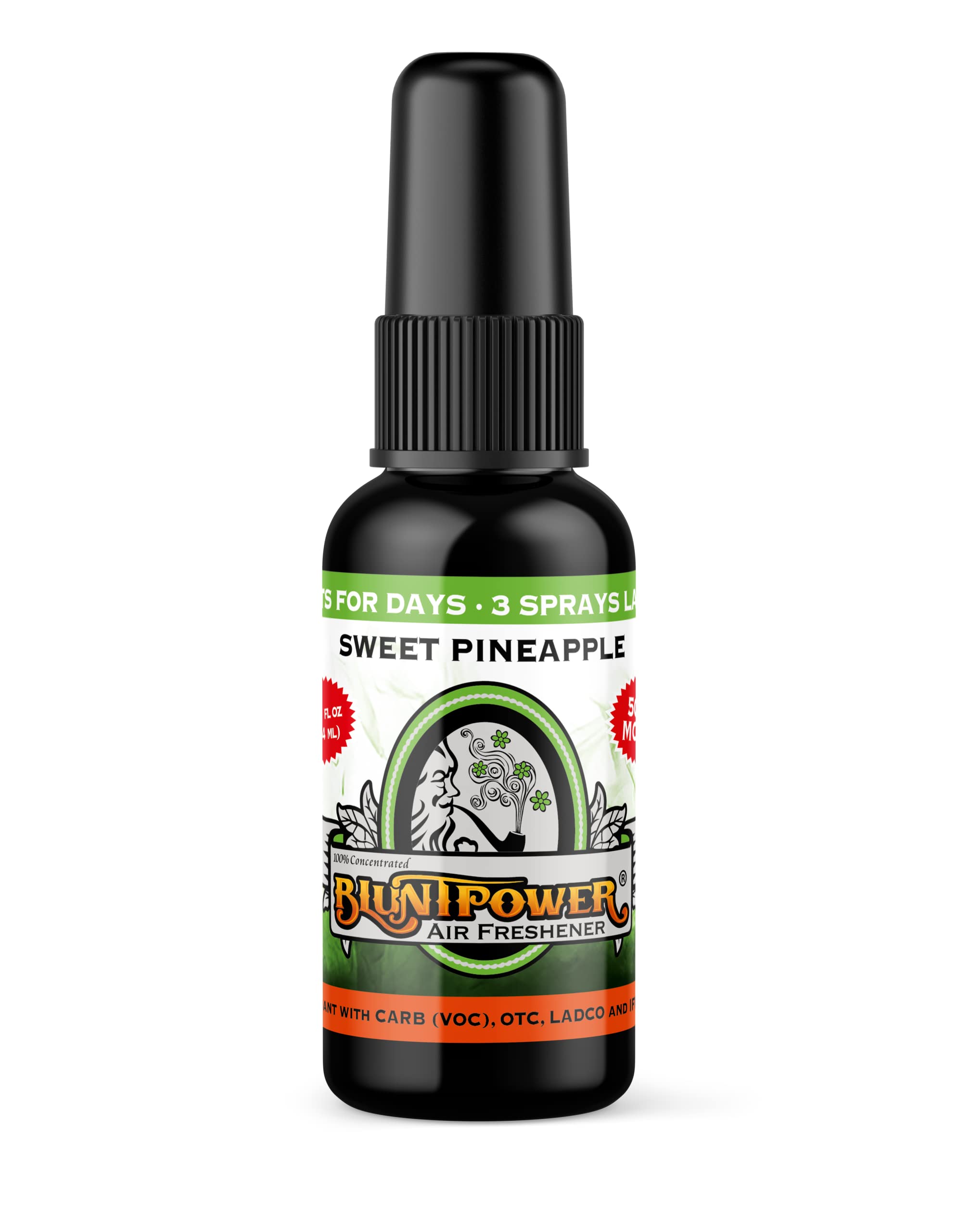 Amazon.com: BluntPower (Sweet Pineapple, 1 Pack) Concentrated Air ...