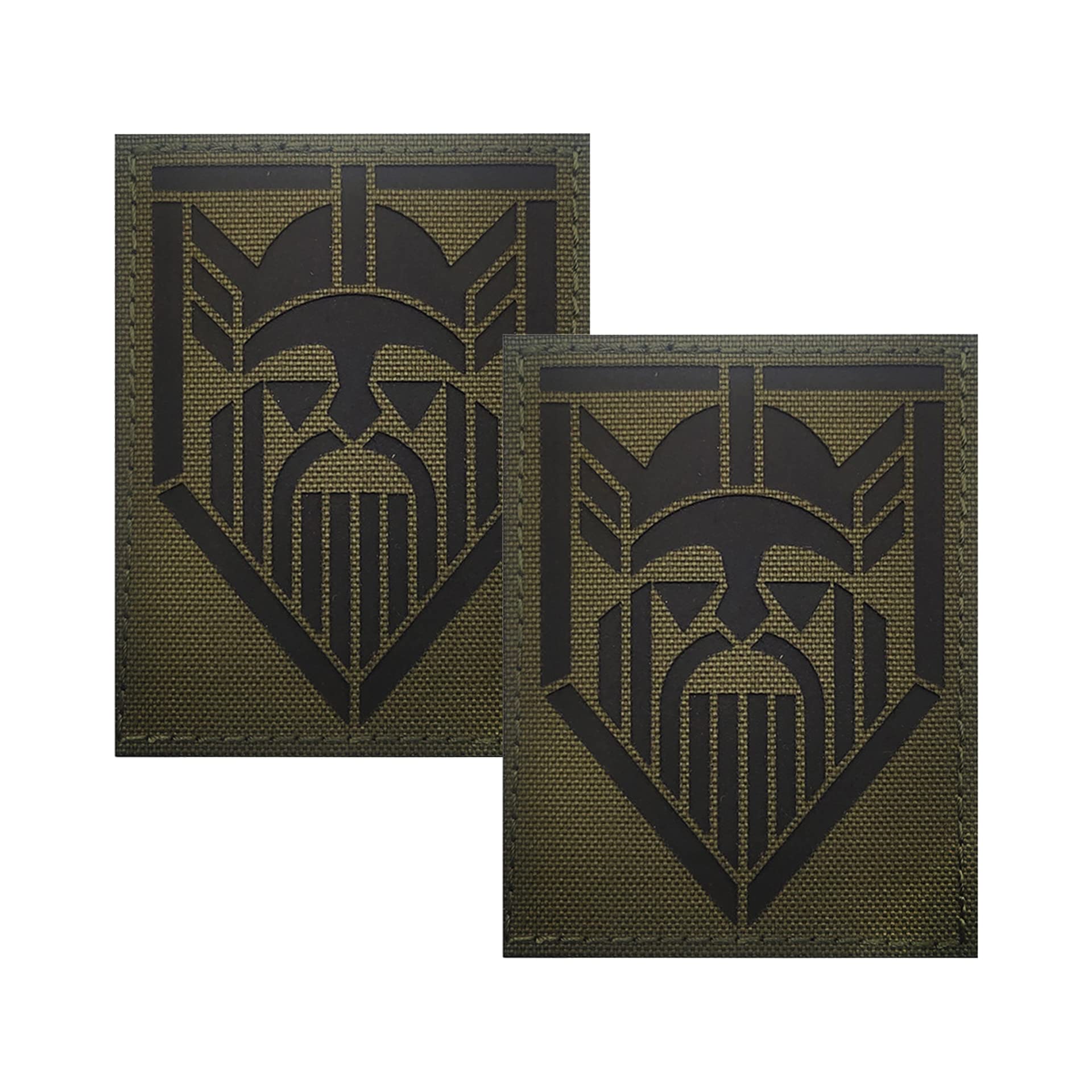 Amazon.com: 2 PCS AliPlus Viking Patches IR Infrared Reflective Patches ...