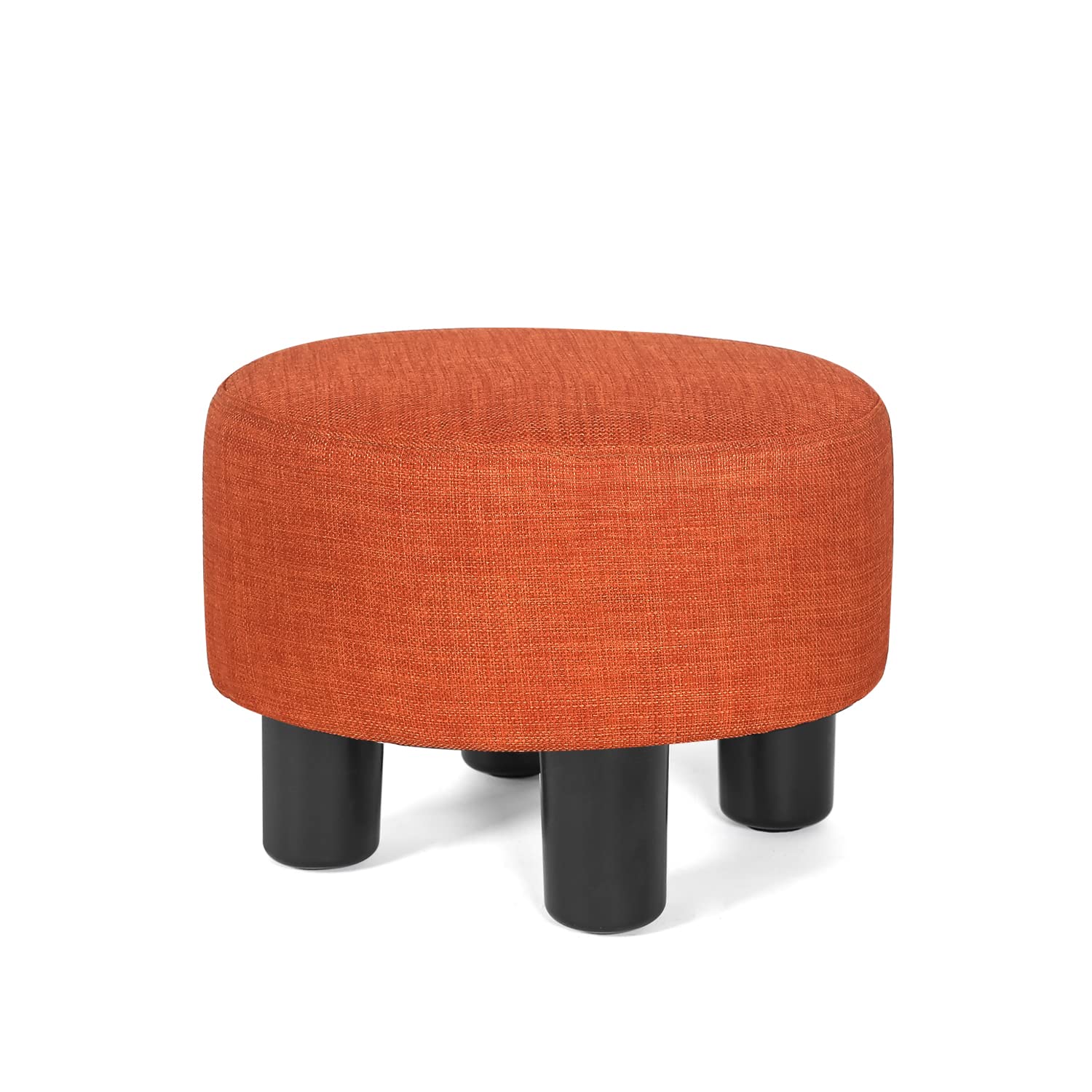 Amazon.com: Joveco Small Foot Rest Stool Ottoman, Line Round Short Low ...