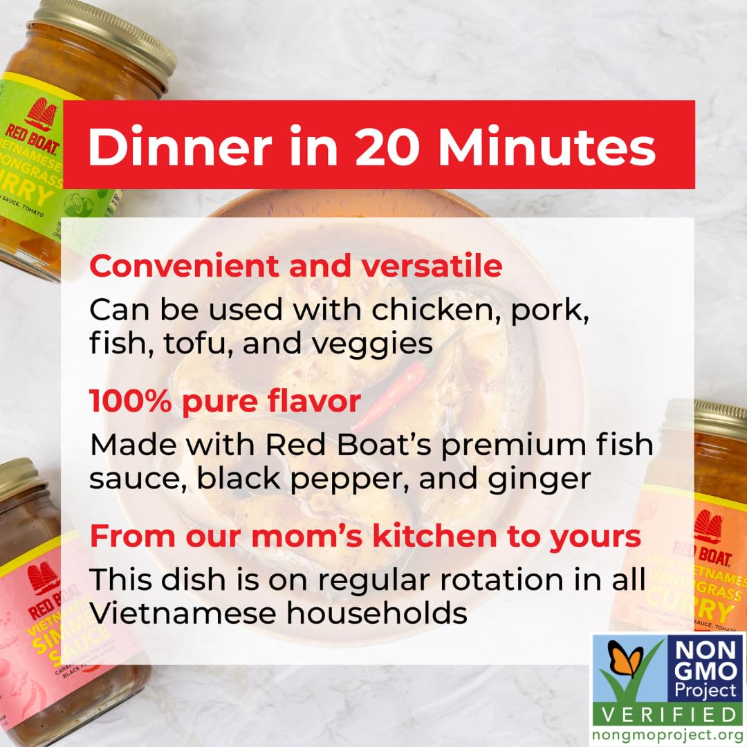 Snapklik.com : Red Boat Fish Sauce Sweet & Savory Simmer Sauce Ready In ...