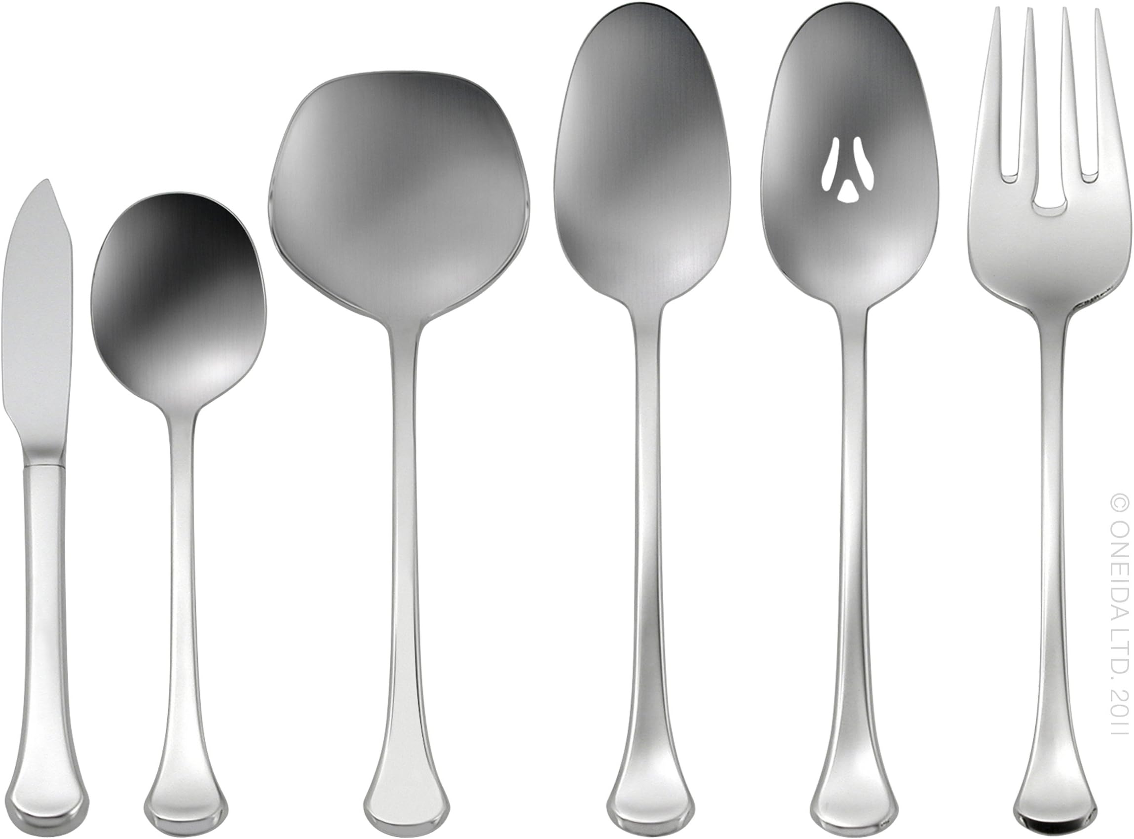 Amazon.com | Oneida Othenia 6-Piece Serving Set: Flatware Serving Sets ...
