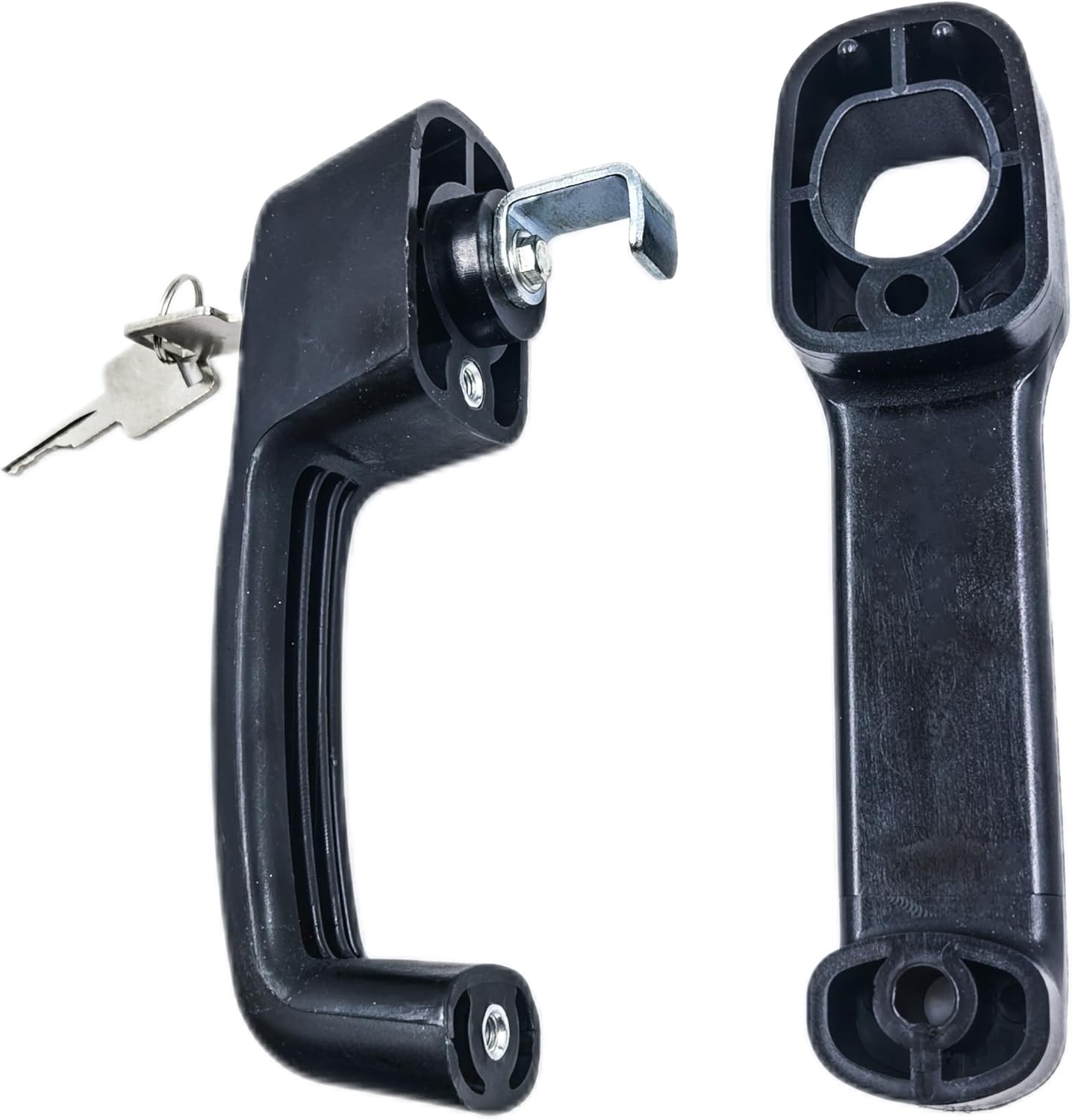Amazon.com: LAUUEXOP Front Door Latch Handle with Bezel 7109662 ...