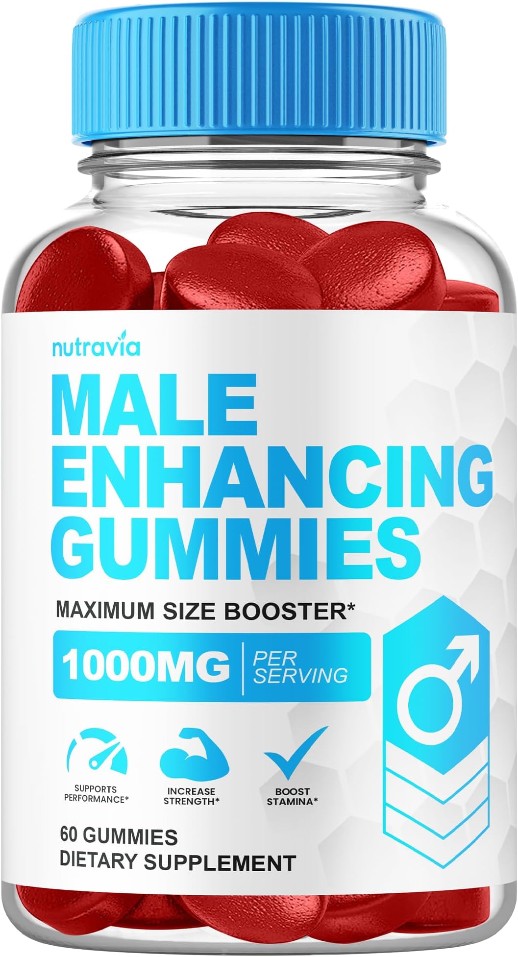 Amazon.com: Male Enhancing Supplement Gummies - 6 in 1 Testosterone ...