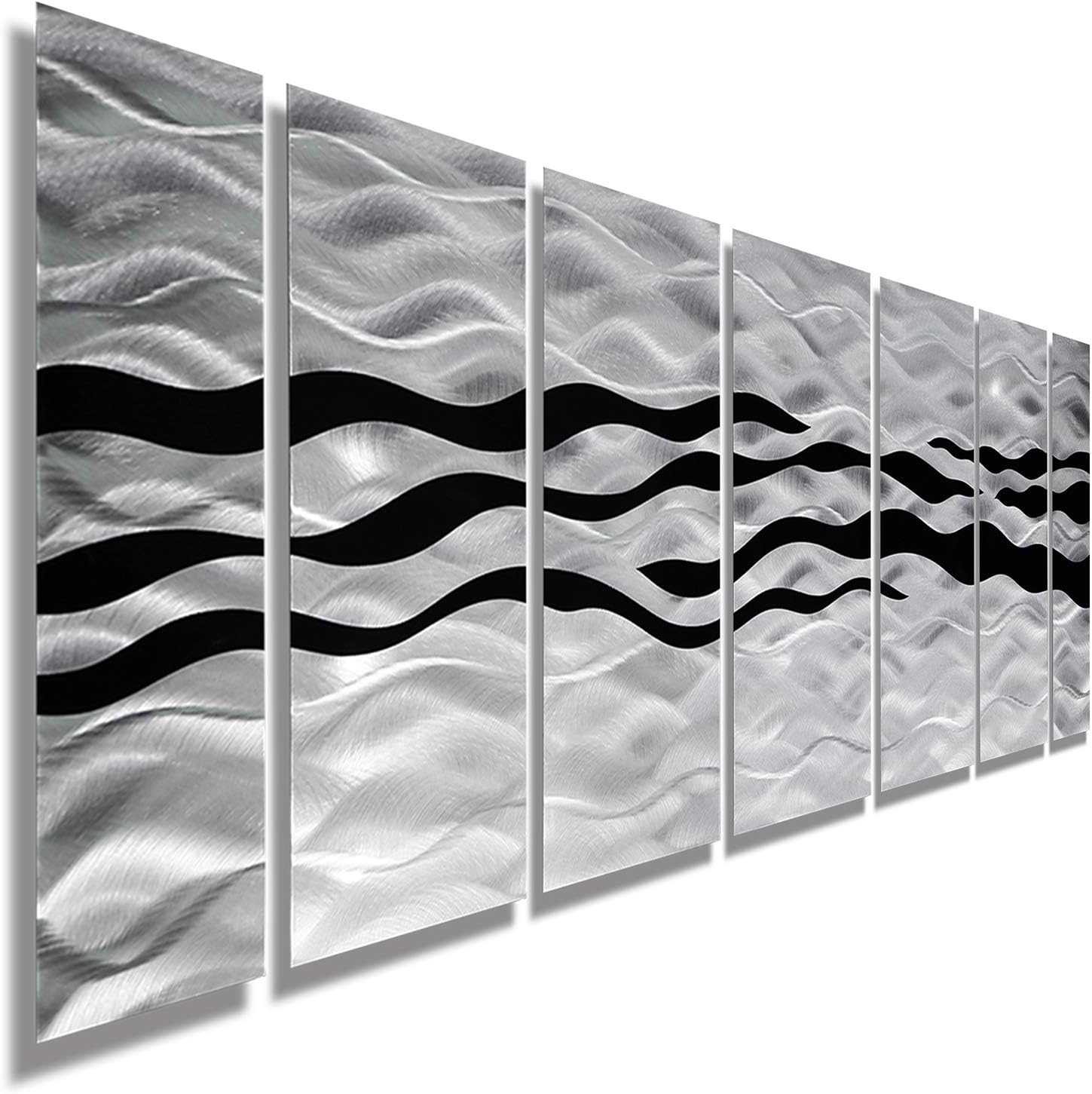 Amazon.com: Statements2000 Extra Large Abstract Metal Wall Art Panels ...