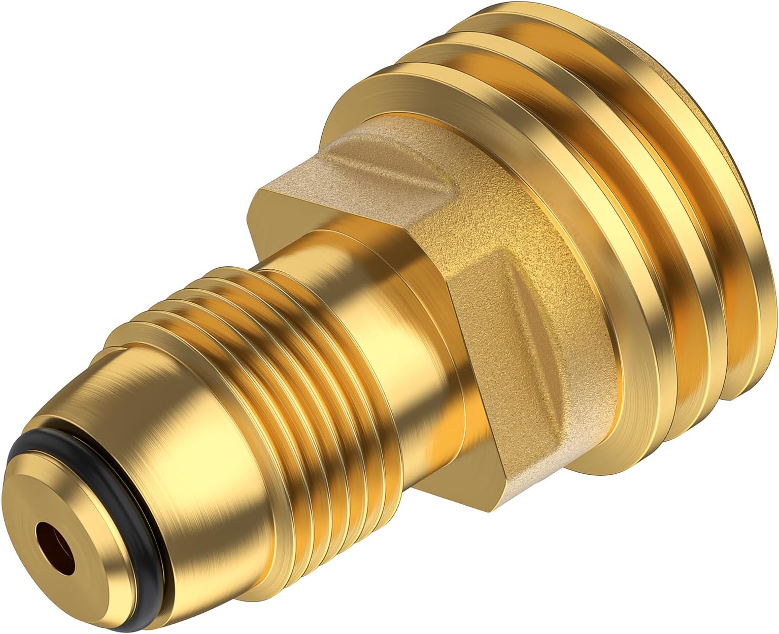 Amazon.com: POL to QCC1 Propane Adapter, Brass Propane Tank Adapter ...
