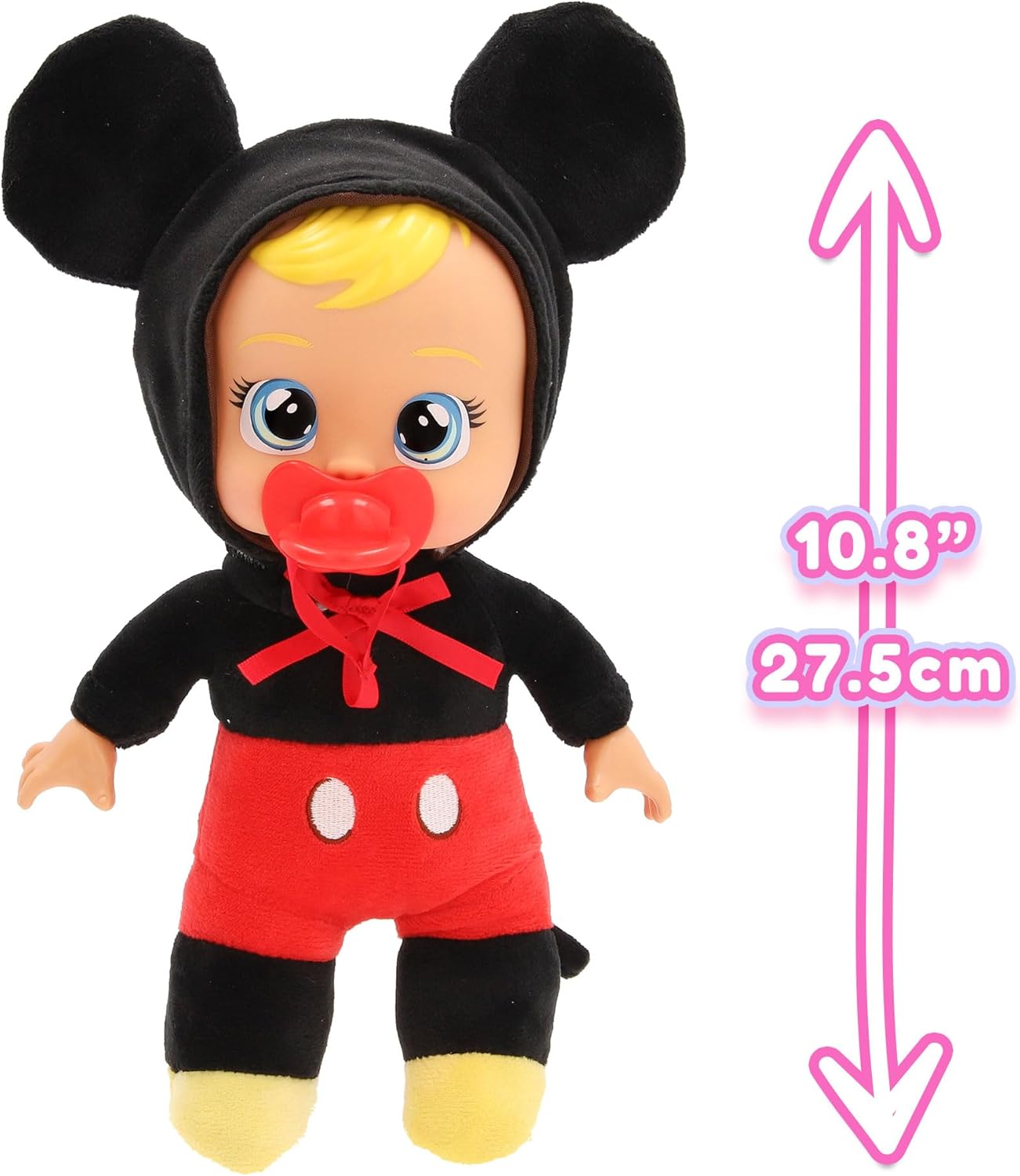 Cry Babies Disney 9" Plush Baby Doll Tiny Cuddles Inspired by Disney ...