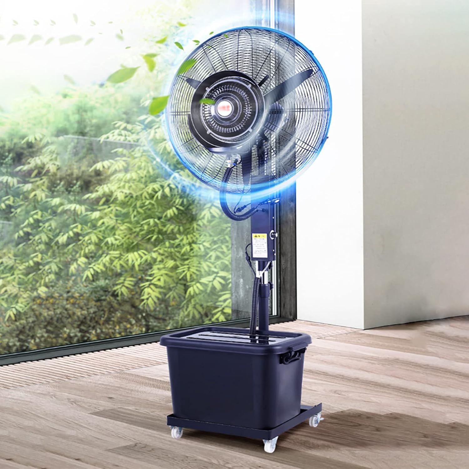 Amazon.com: KAMPCO Outdoor Oscillating Misting Fan, Commercial ...