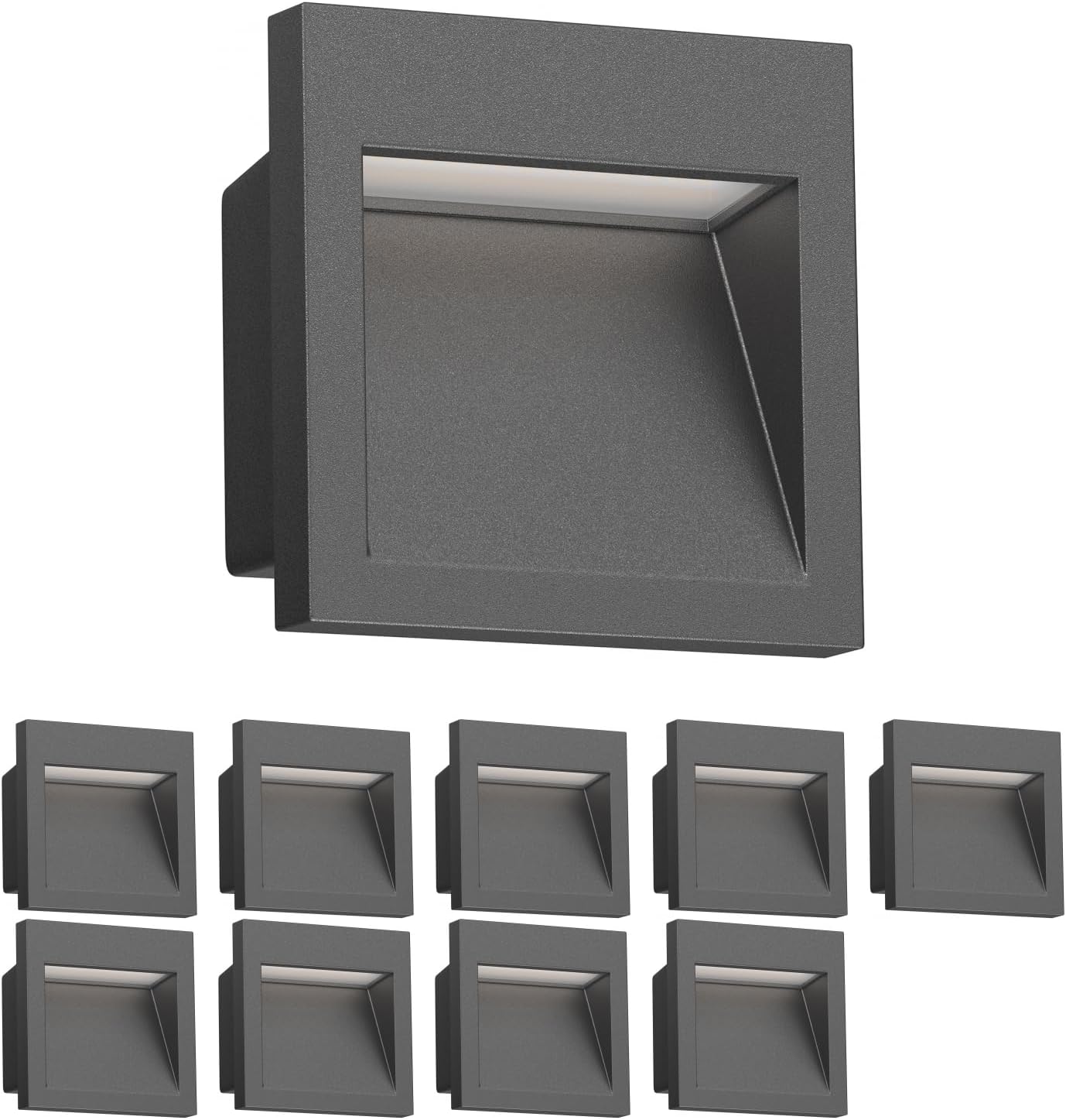 Led Wandeinbauleuchte 230v Einbauleuchte Einbaustrahler Aussen Leuchte