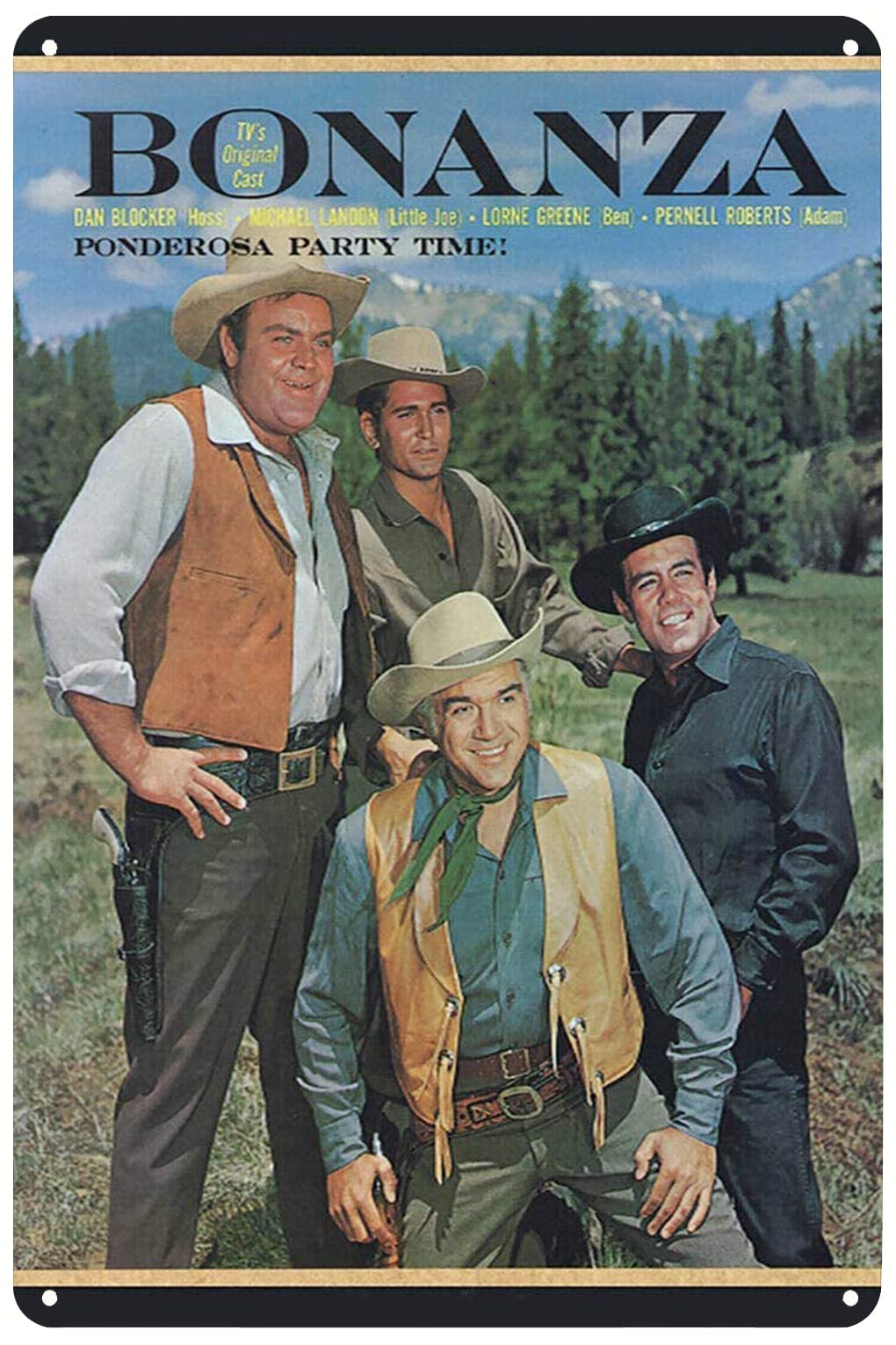 Pin Bonanza Tv Logotipo