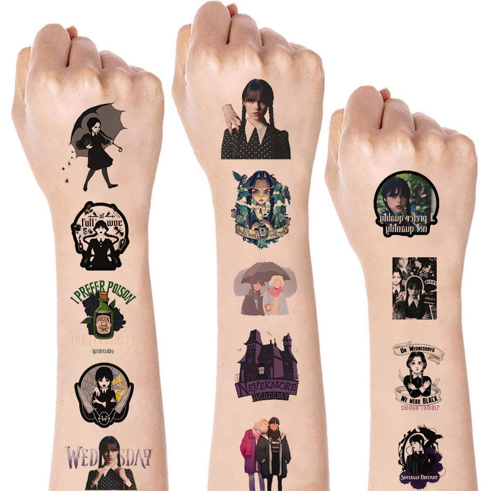 Wednesday addams tattoos - Bronctattooaus.com
