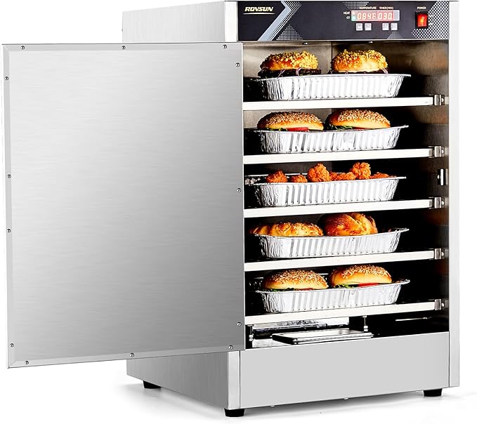 Amazon.com: ROVSUN Hot Box Food Warmer Pizza Warmer w/Water Tray ...