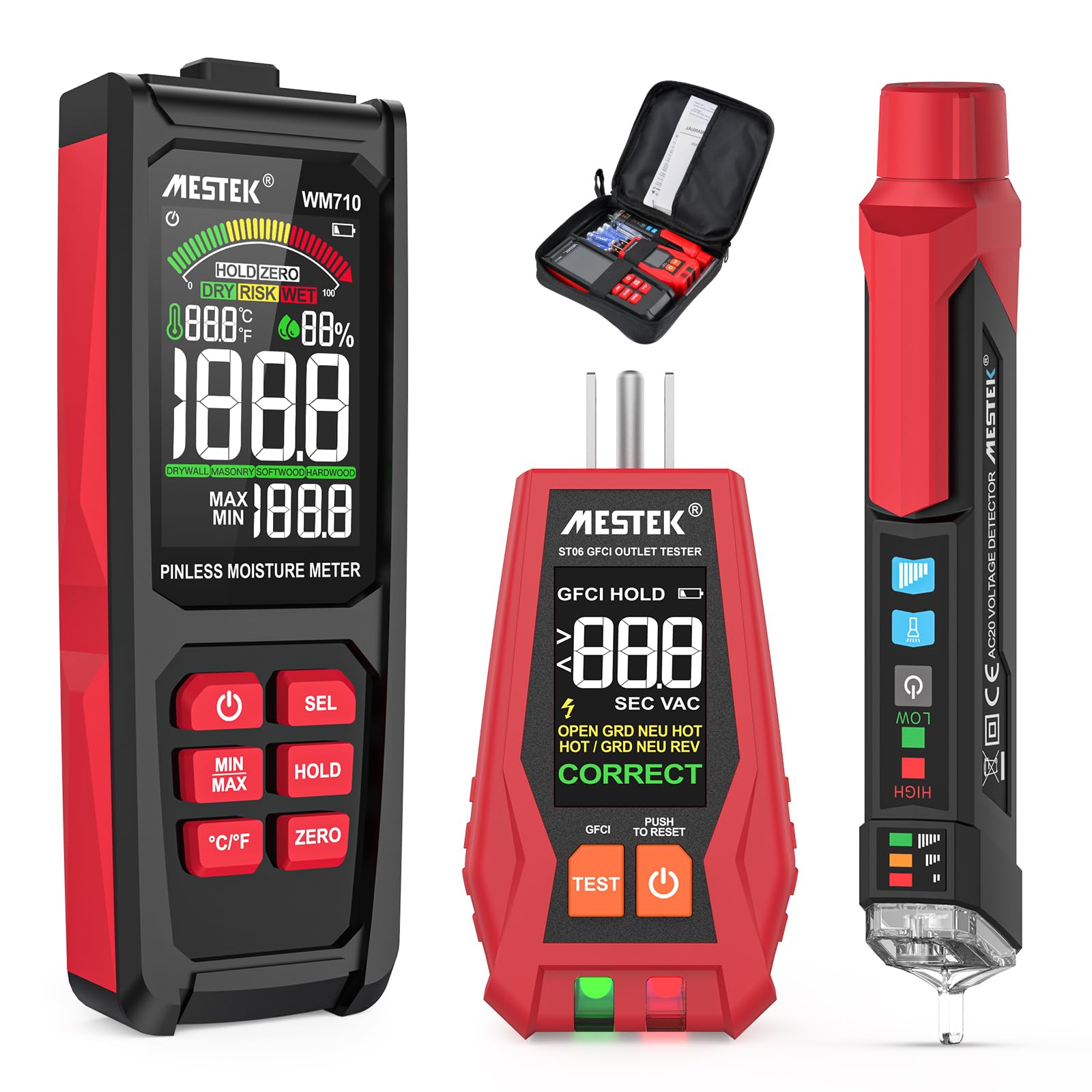Snapklik.com : MESTEK Electric Tester Kit