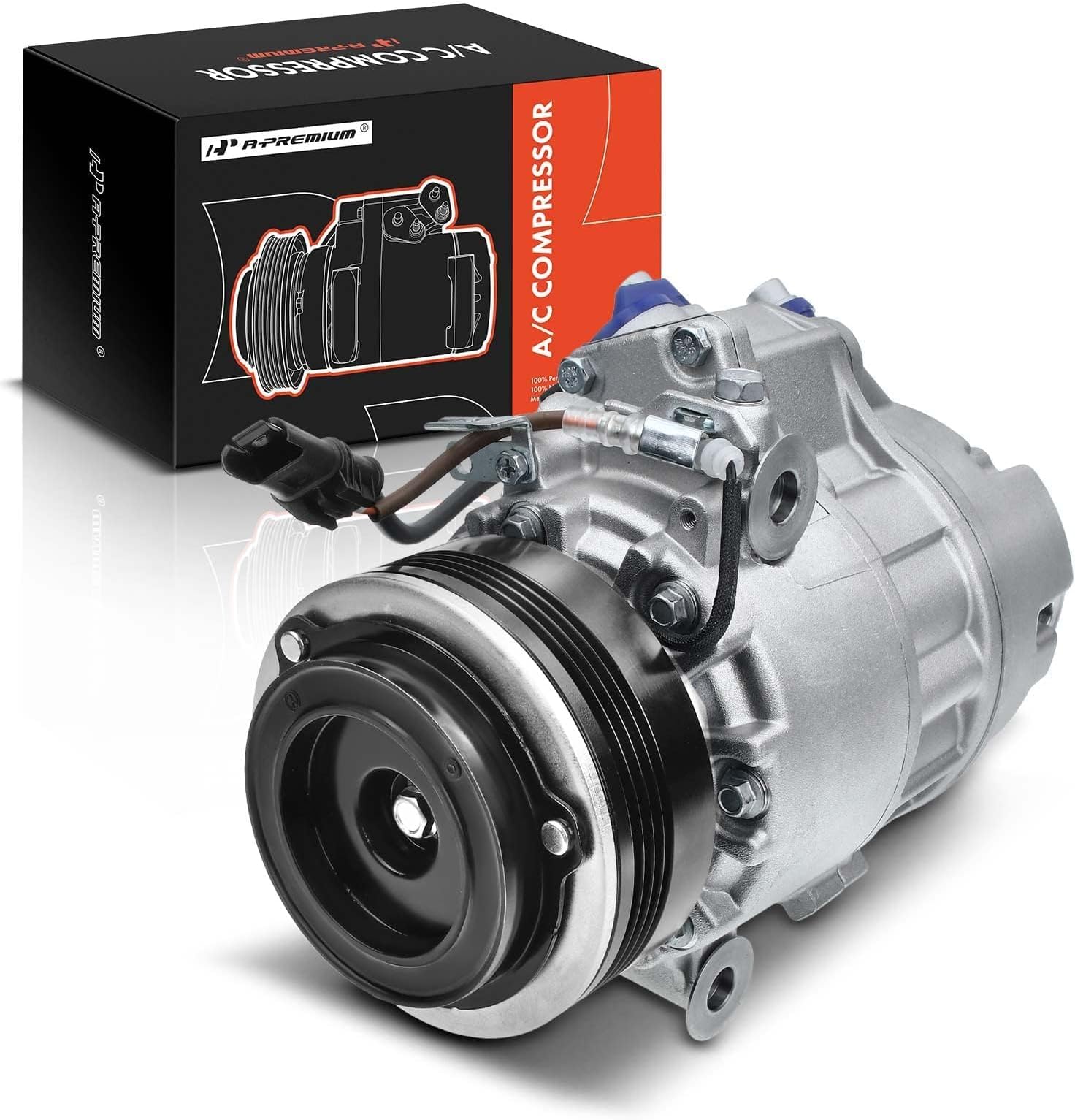 Amazon.com: A-Premium Air Conditioner AC Compressor with Clutch ...