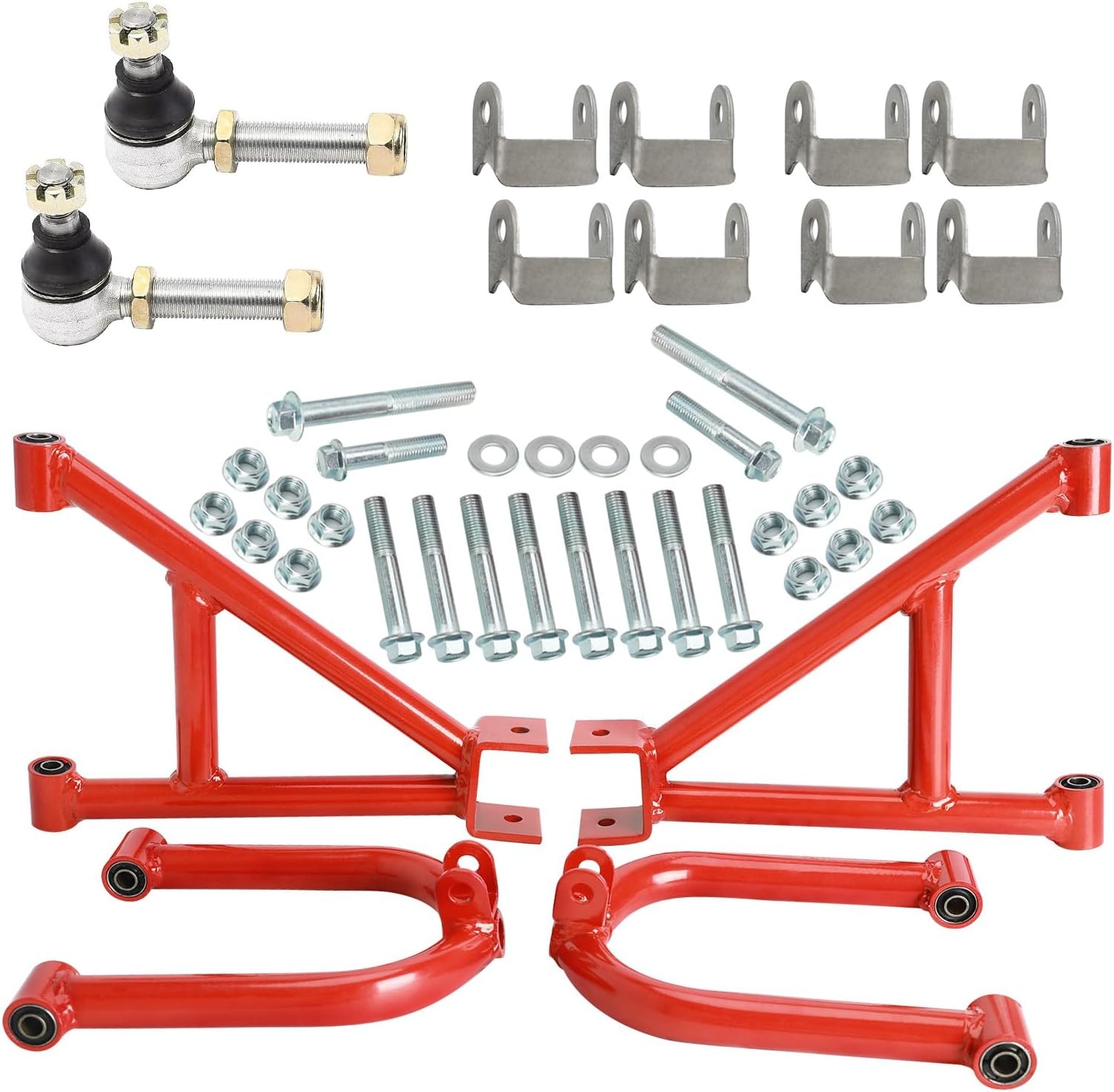 Amazon.com: WPHMOTO Rear Suspension Shock Swing Arm Kit Upper Lower A ...