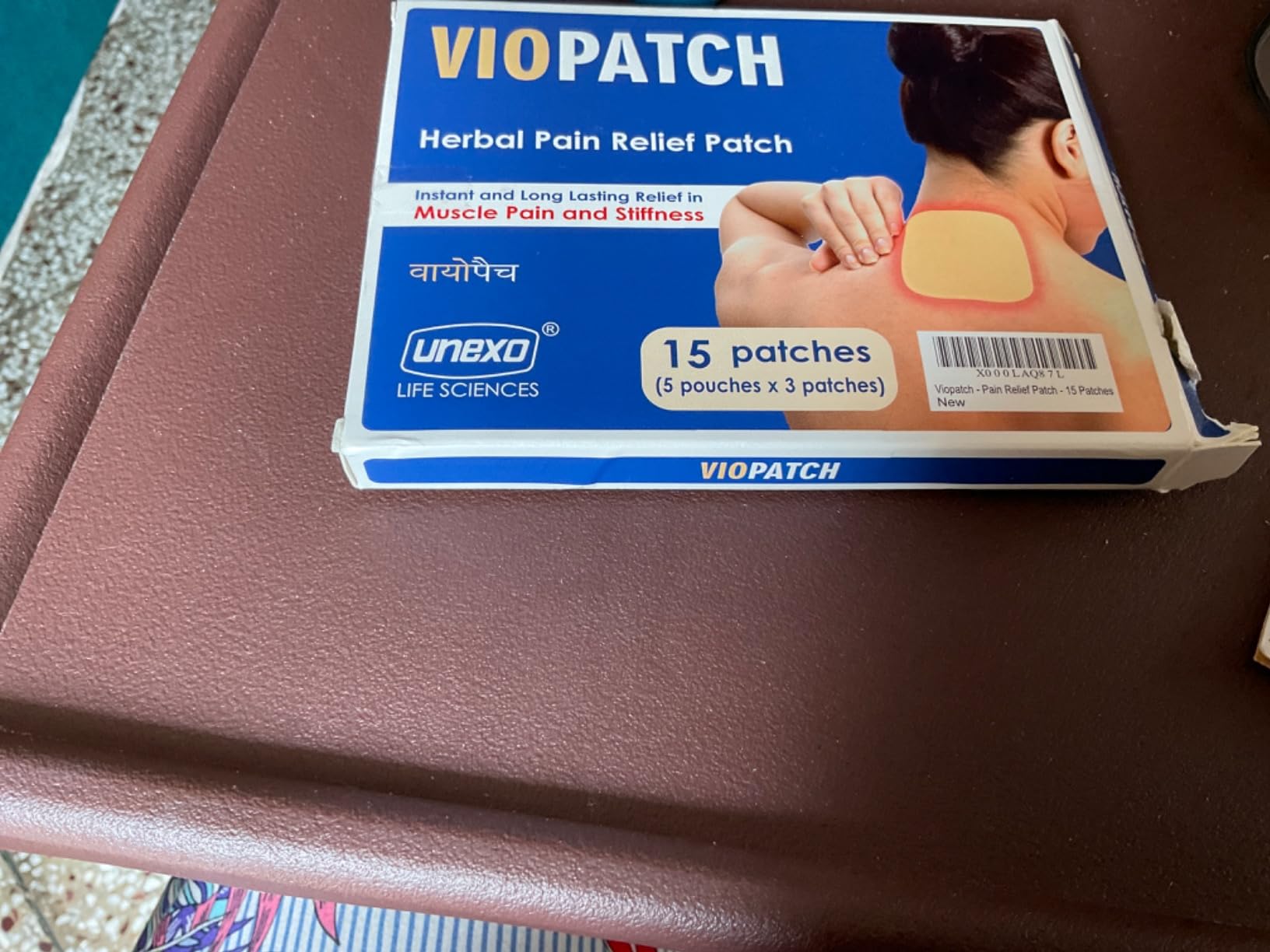 Viopatch Herbal Pain Relief Patch - Pack of 15 Patches | Instant Relief ...