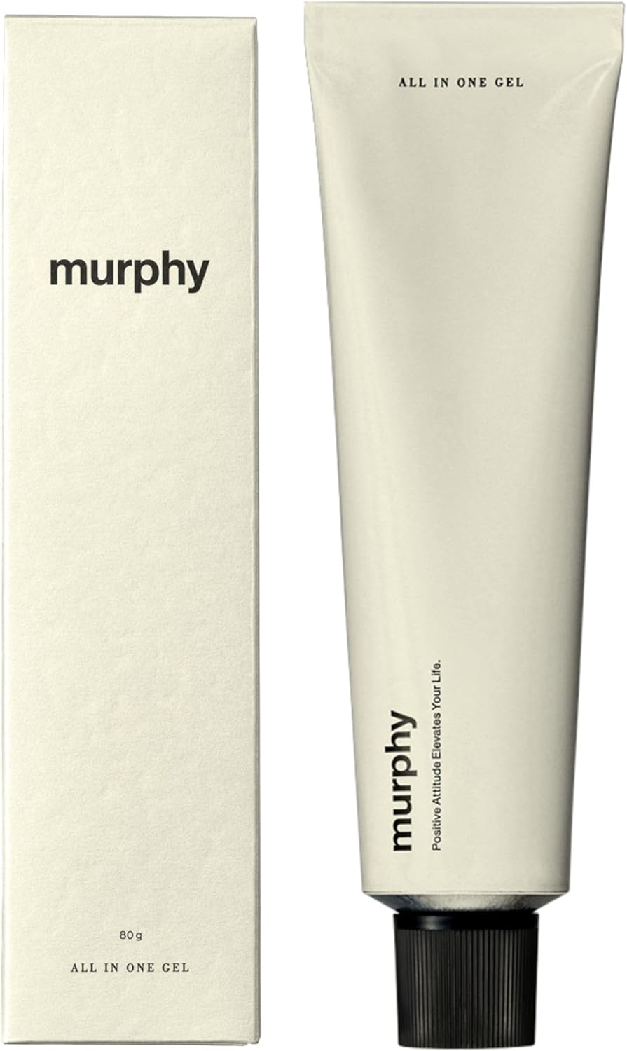 Amazon.co.jp: murphy マーフィー オールインワンジェル【無香料】 80g(薬用 ナイアシンアミド Wビタミン 高保湿 メンズ レディース ユニセックス スキンケア 化粧水 ...