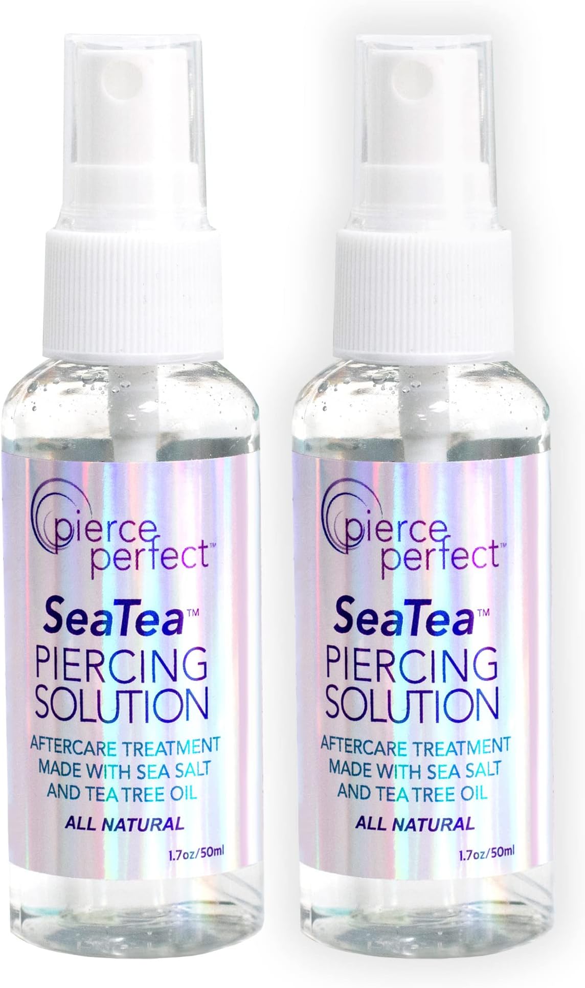 Amazon.com: SeaTea Aftercare Ocean H2O Salt Spray, Saline Solution for ...