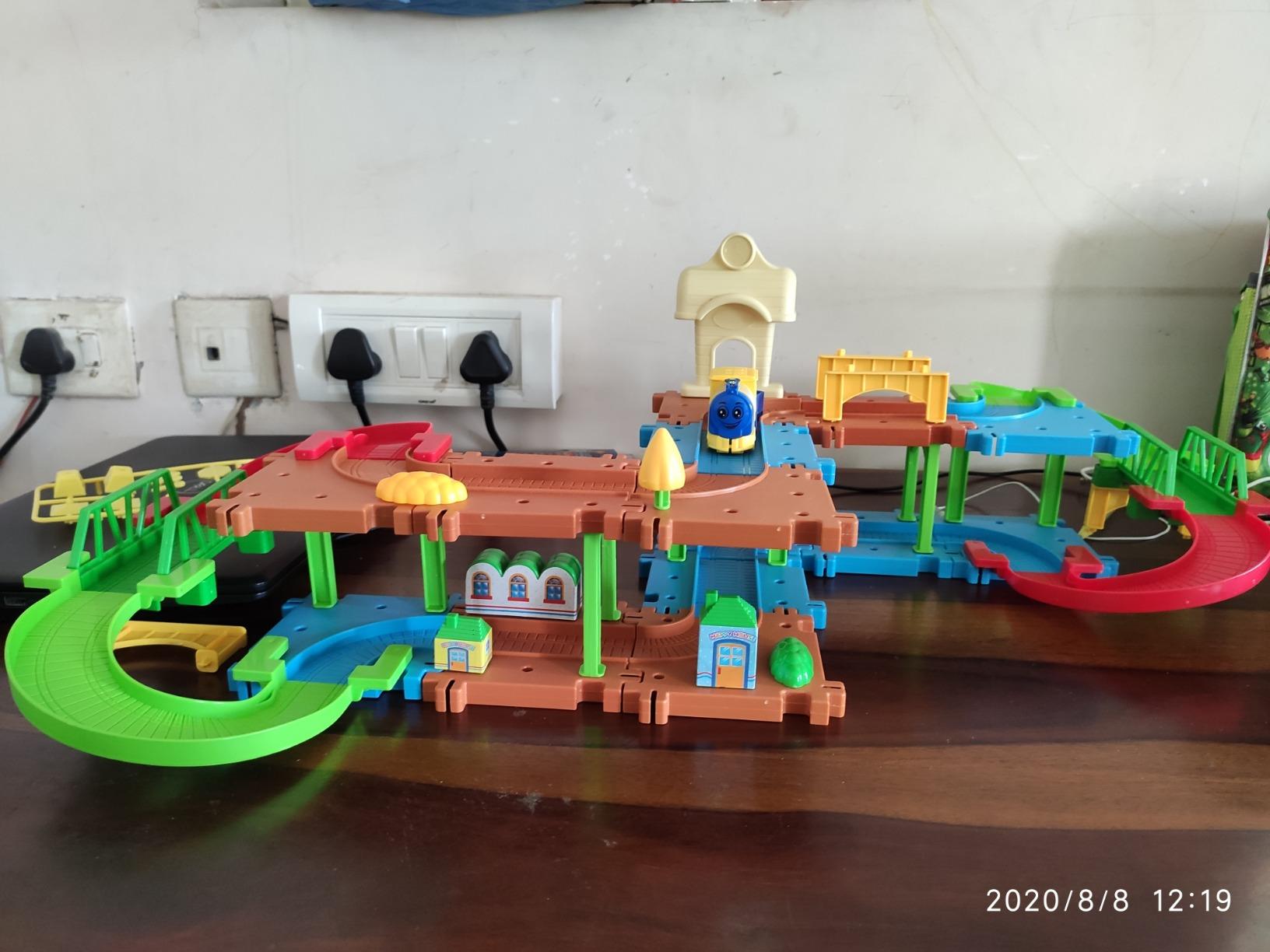 Buy Webby Educational Kids Building Block Train Set 45 Pcs Online at ...