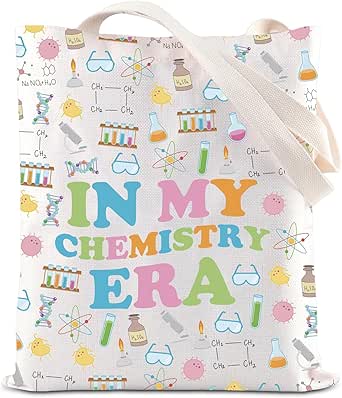 Amazon.com: TGBJE In My Chemistry Era Tote Bag Chemistry Teacher Gifts ...