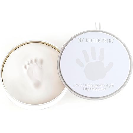 Amazon.com: Reece Studio Baby Everyday Clay Tin Kit, Newborn Handprint ...