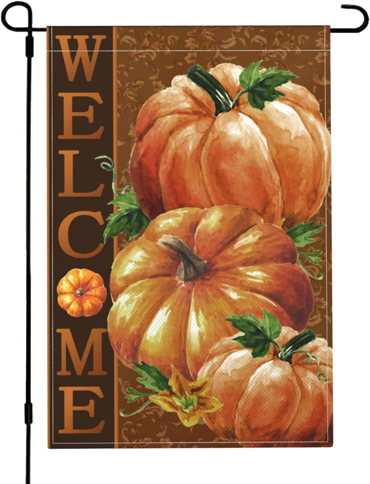 Amazon.com : EKOREST Fall Garden Flags 12x18 Inch Double Sided, Welcome ...