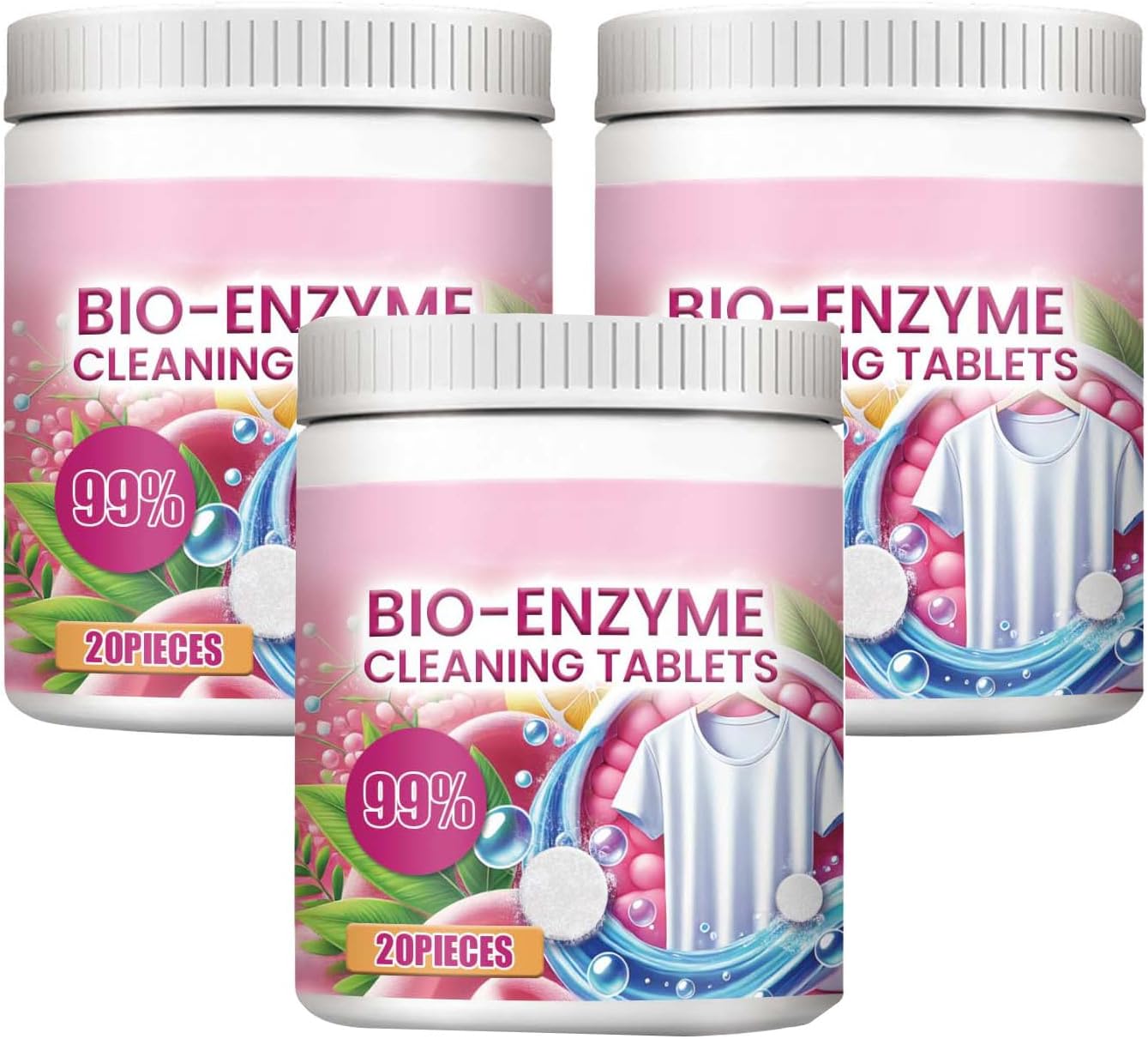 Amazon.com: ERMOPATRY Multi-Functional Bio-Enzyme Cleaning Tablets ...