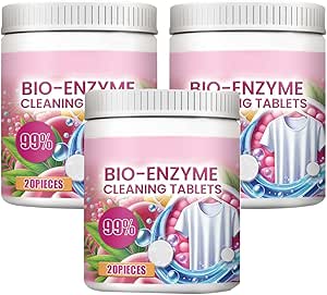 Amazon.com: ERMOPATRY Multi-Functional Bio-Enzyme Cleaning Tablets ...