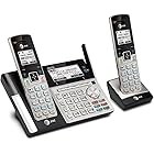 Amazon.com : Panasonic 2-Line Cordless Phone System with 2 Handsets ...
