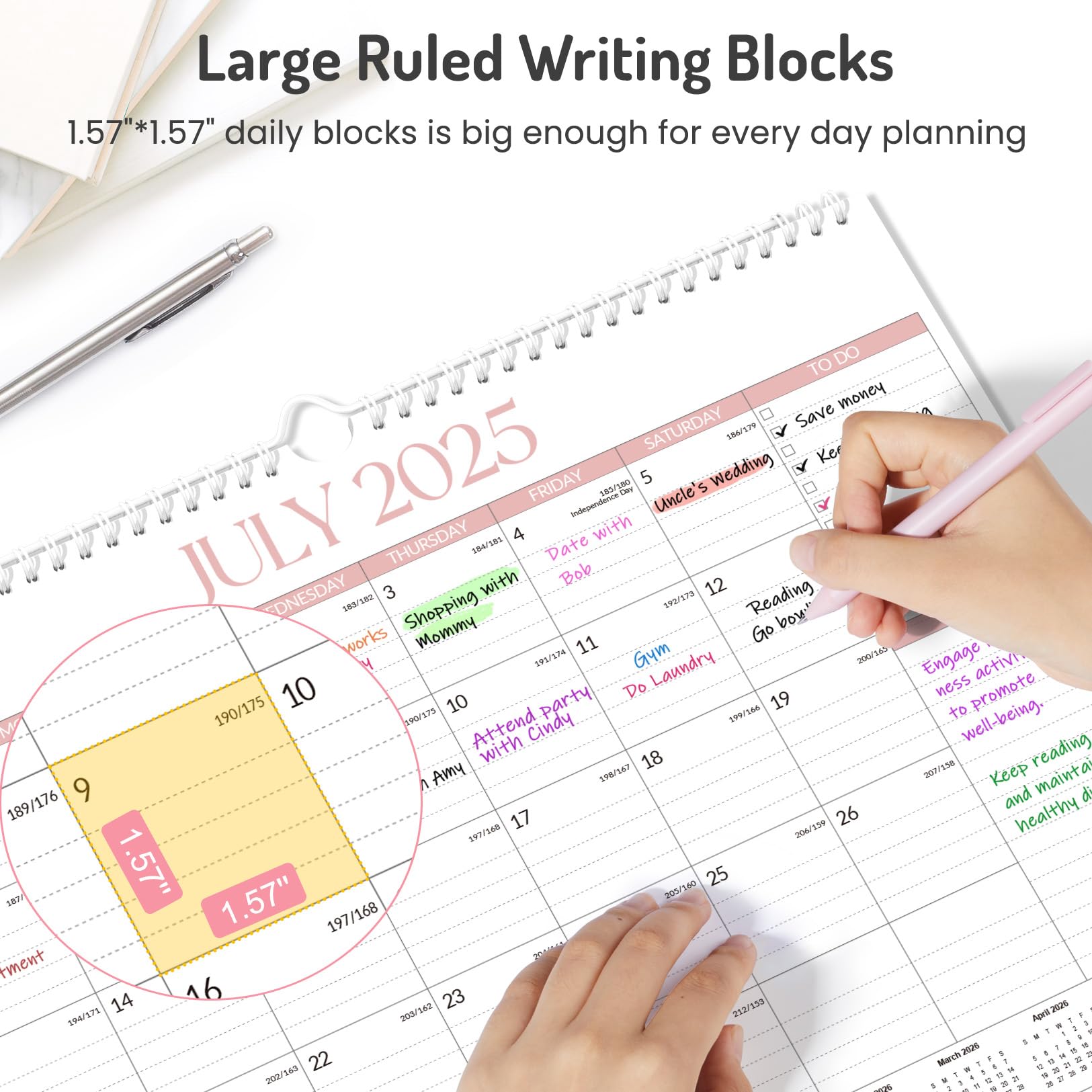 Snapklik.com : Calendar 2025-2026, Wall Calendars July 2025 - June 2026 ...