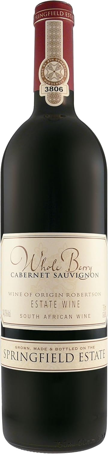 Springfield Whole Berry Cabernet Sauvignon 2010 : Amazon.de ...
