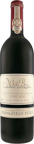 Springfield Whole Berry Cabernet Sauvignon 2010 : Amazon.de ...