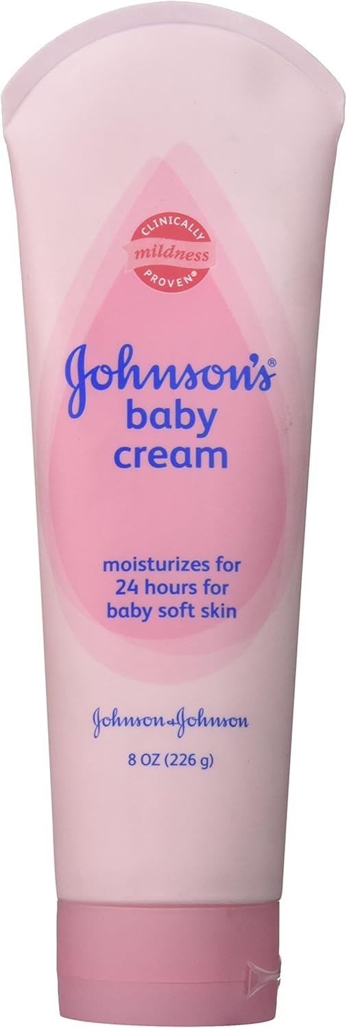 Amazon.com: Johnson's Baby Cream, 8 fl oz (226 ml) : Baby
