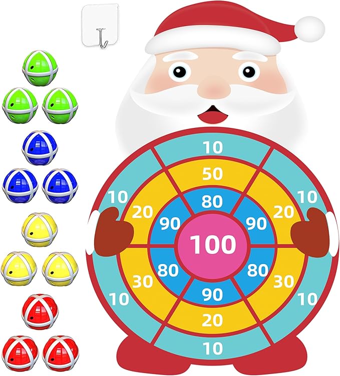 Amazon.com: 30” Christmas Games Toys Gifts for Kids, Large Santa Claus ...