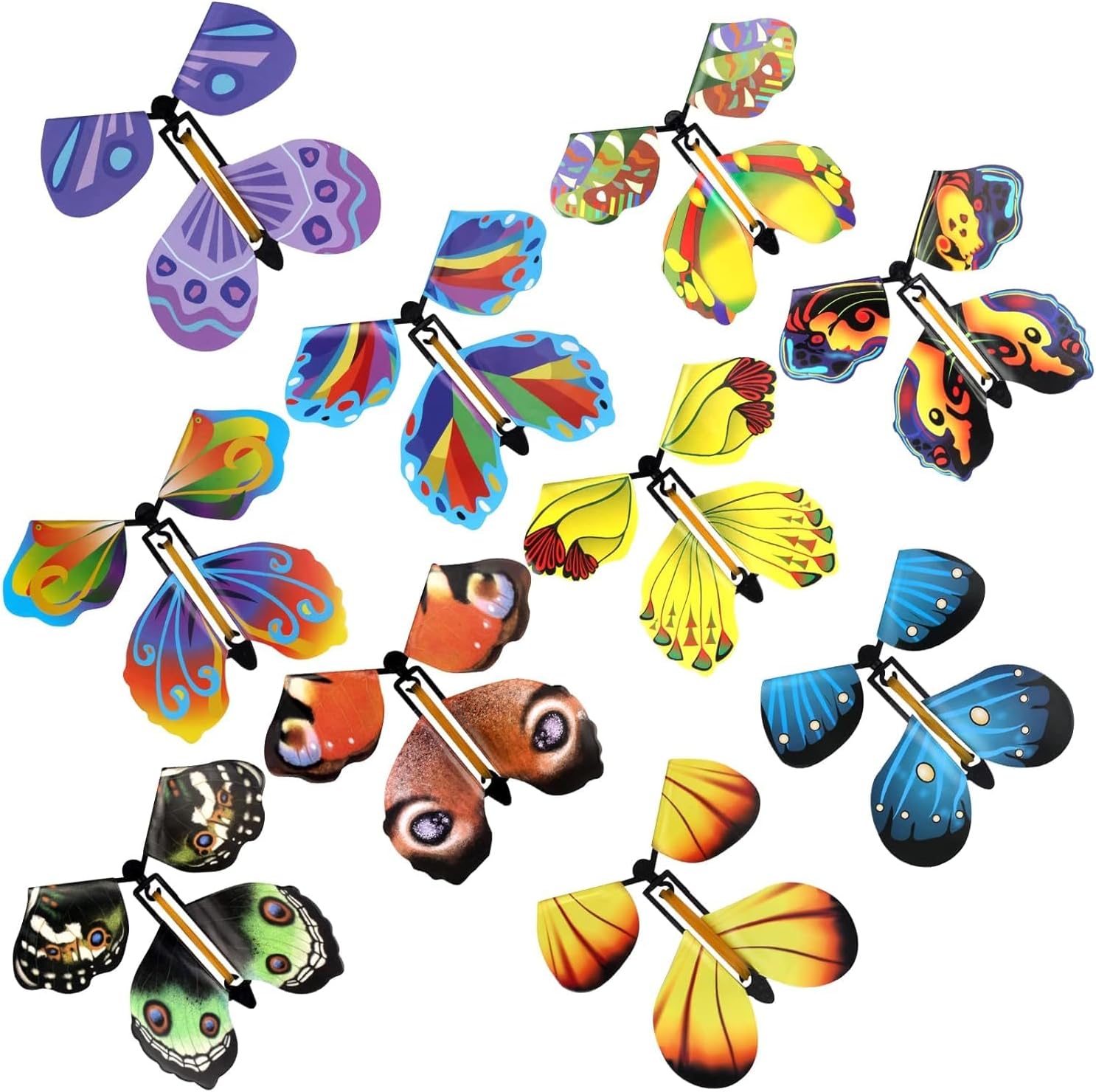 Buy Starmartial Exploding Flying Butterfly Magic (Pack of 15) - Wind Up ...