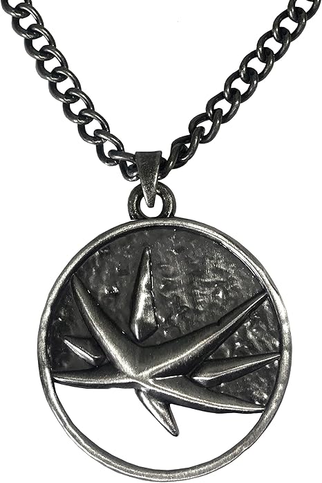 Amazon.com: Jinx Netflix's The Witcher Yennefer Obsidian Star Medallion ...