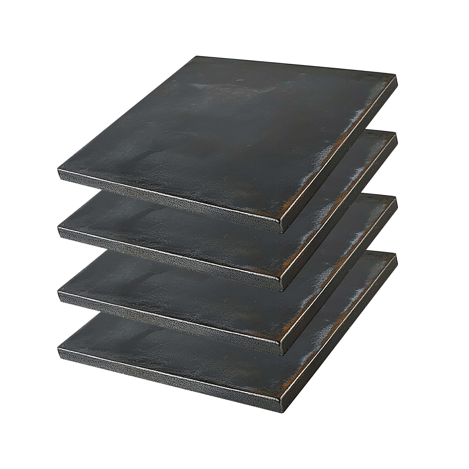 Amazon.com: YLJNGUS Steel Plate 4" x 4" x 1/8" - 4PCS A36 Hot Rolled ...