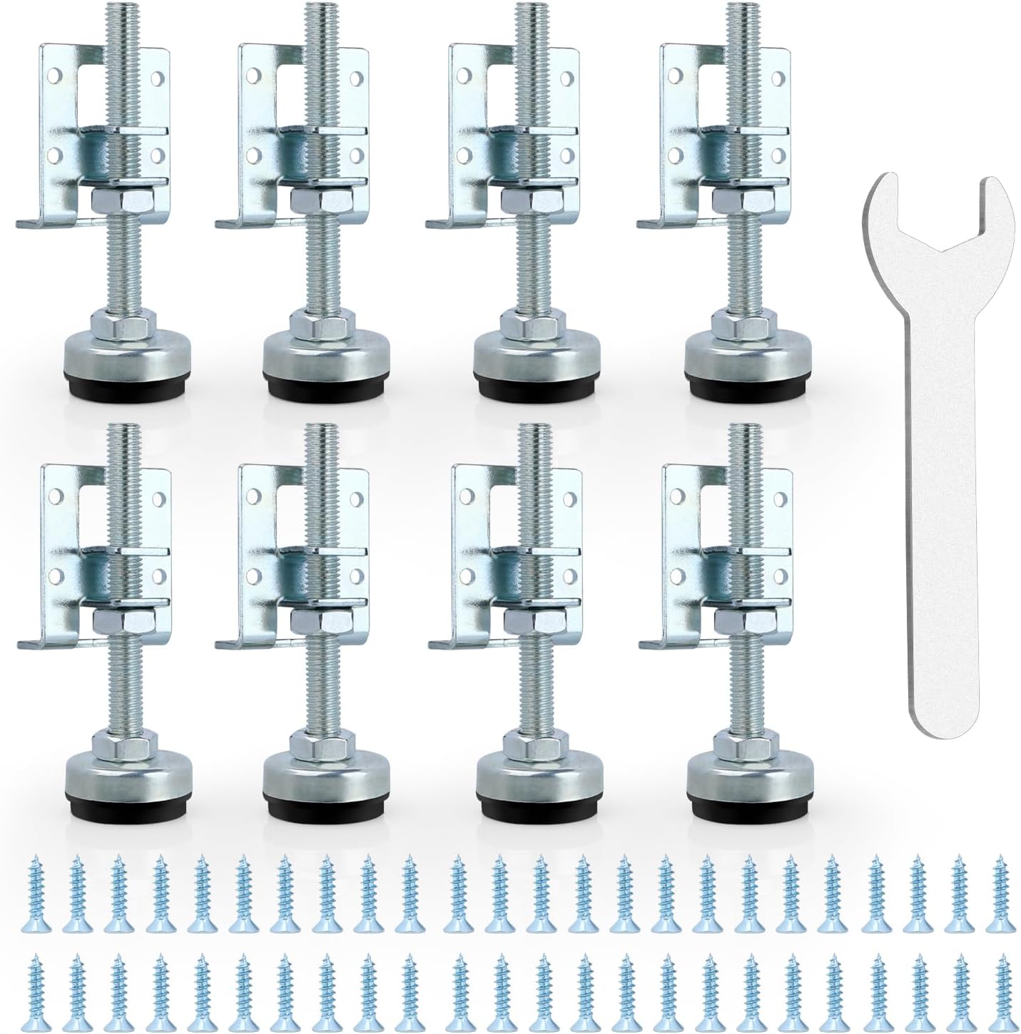 Amazon.com: SlogPith Heavy Duty Adjustable Leveling Feet: Leg Leveler ...