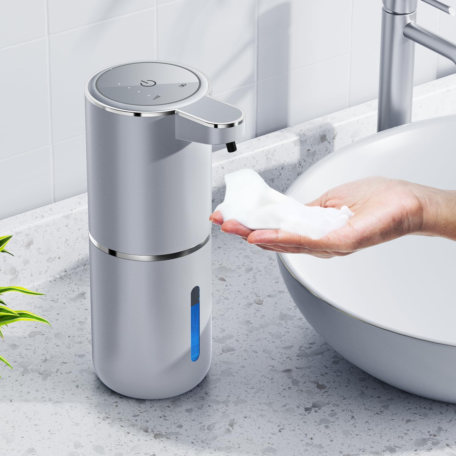Amazon.com: Automatic Soap Dispenser, Wall Mounted or Tabletop ...