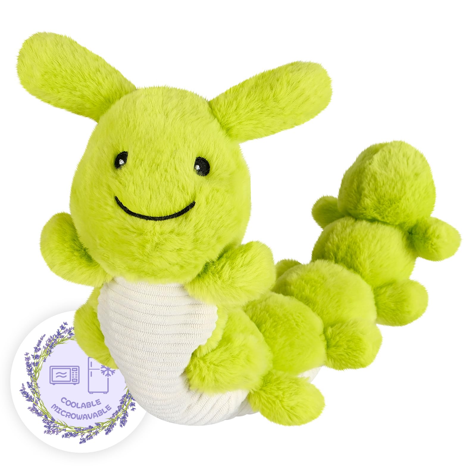 Amazon.com: SuzziPals Heatable & Coolable Caterpillar Stuffed Animal ...