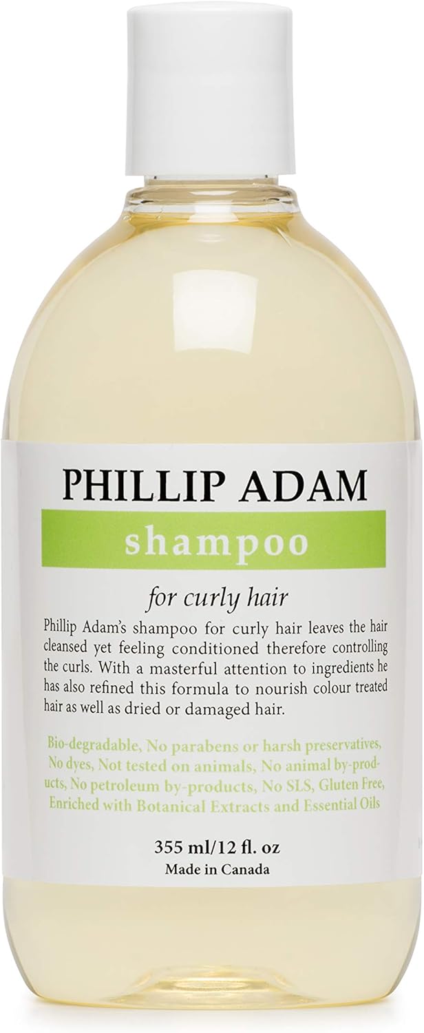 Amazon.com: Phillip Adam, Shampoo Curly Hair, 12 Fl Oz : Beauty ...