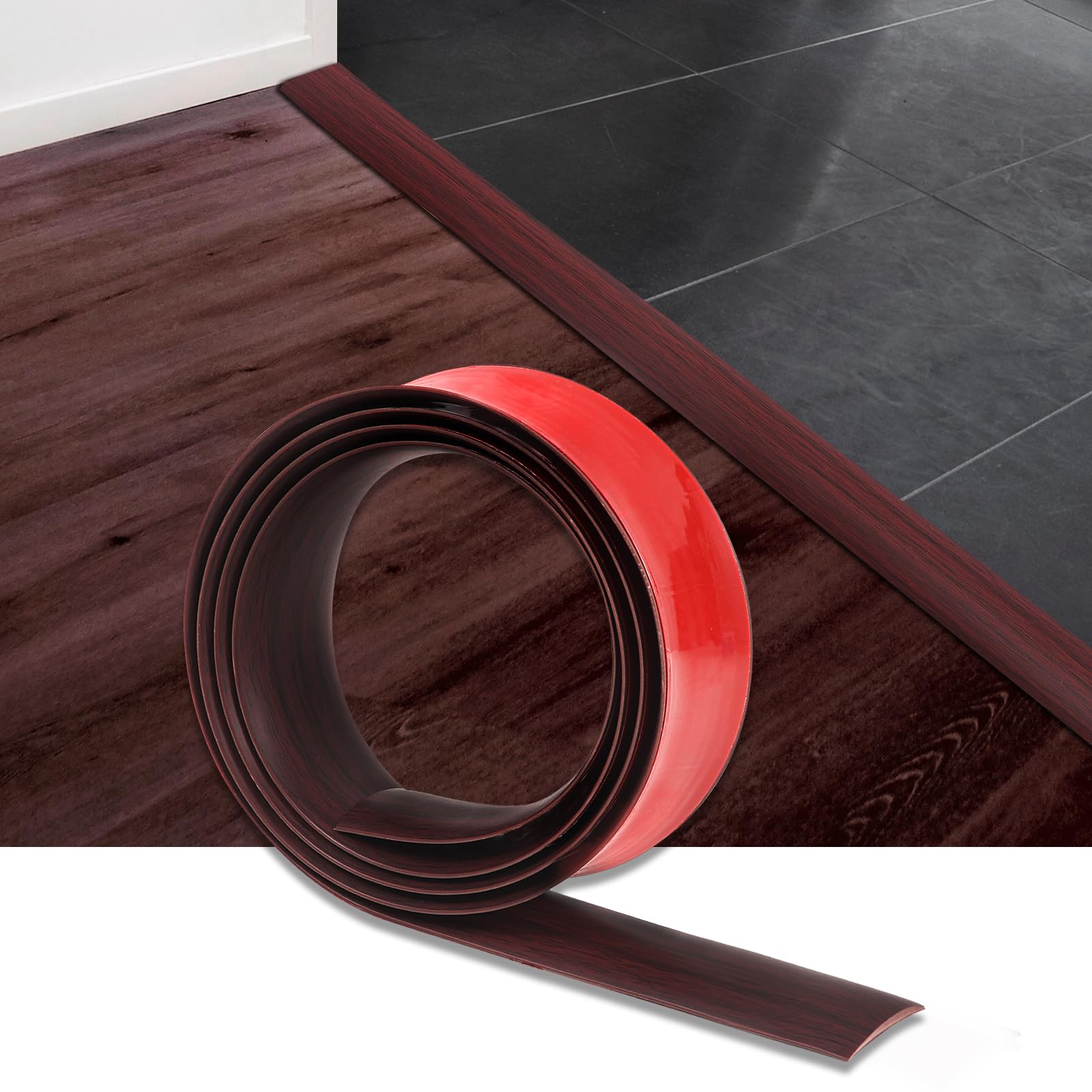Snapklik.com : Yipscazo Self Adhesive Vinyl Floor Transition Strip ...