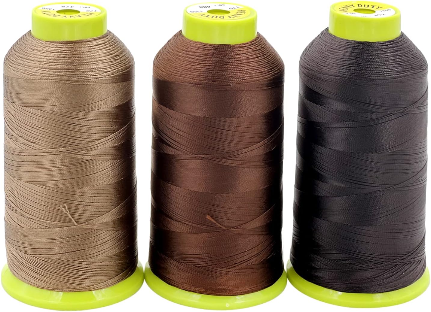 Amazon.com: Tortoise 3 Cones Heavy Duty Thread of 2000 Yards Each Spool ...