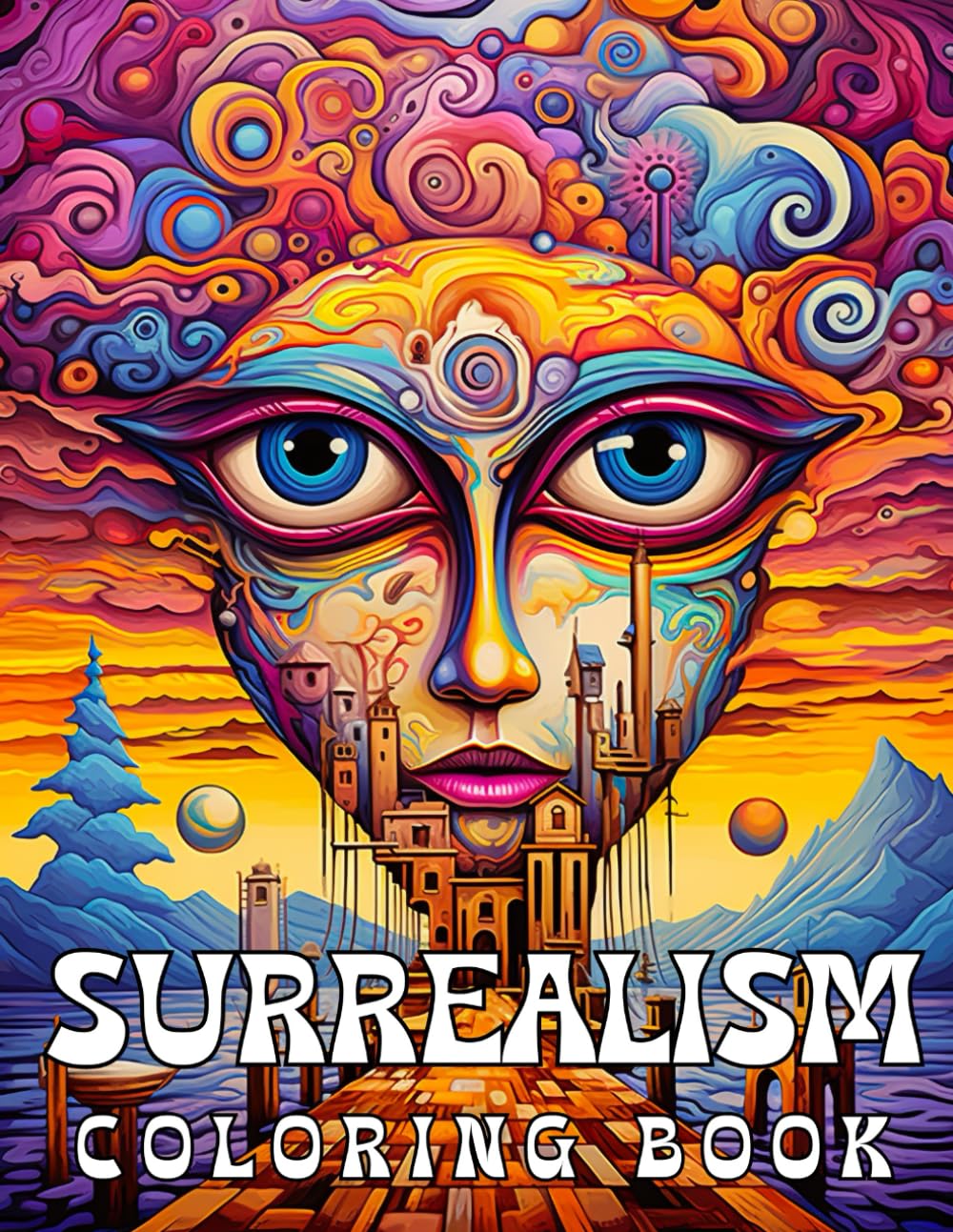 Amazon.com: Surrealism Coloring Book: Surrealistic Coloring Pages for ...