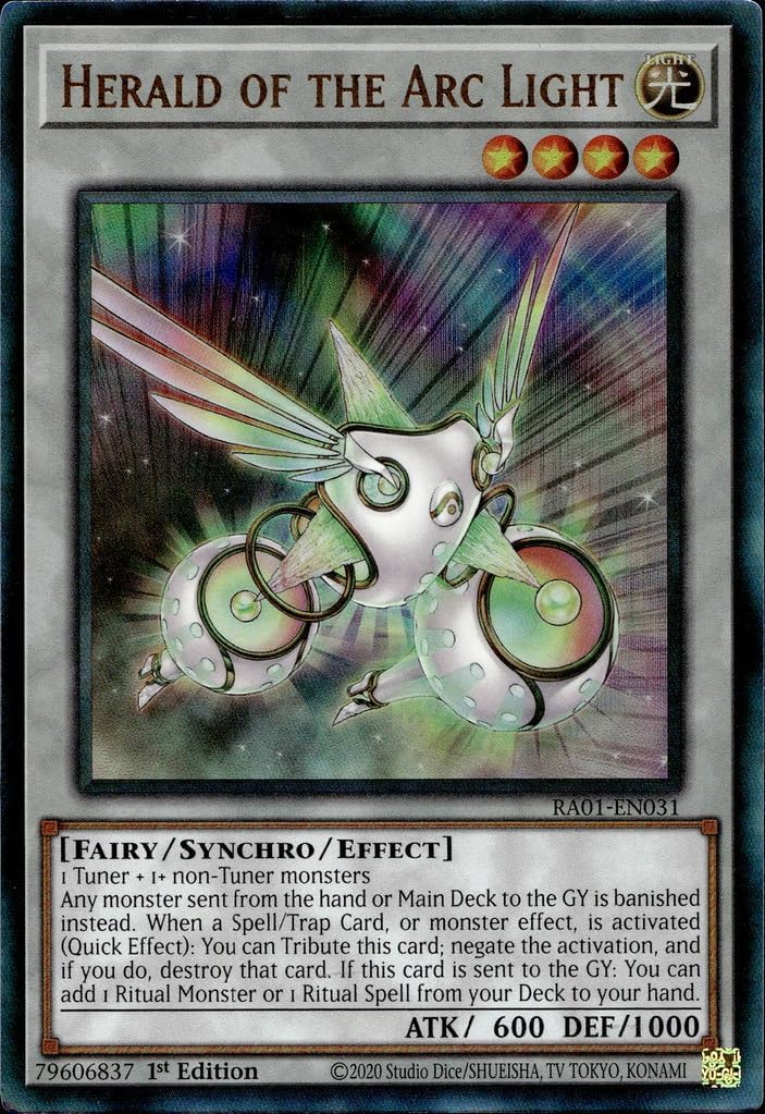 Amazon.com: Herald of The Arc Light (PUR) - RA01-EN031 - Prismatic ...