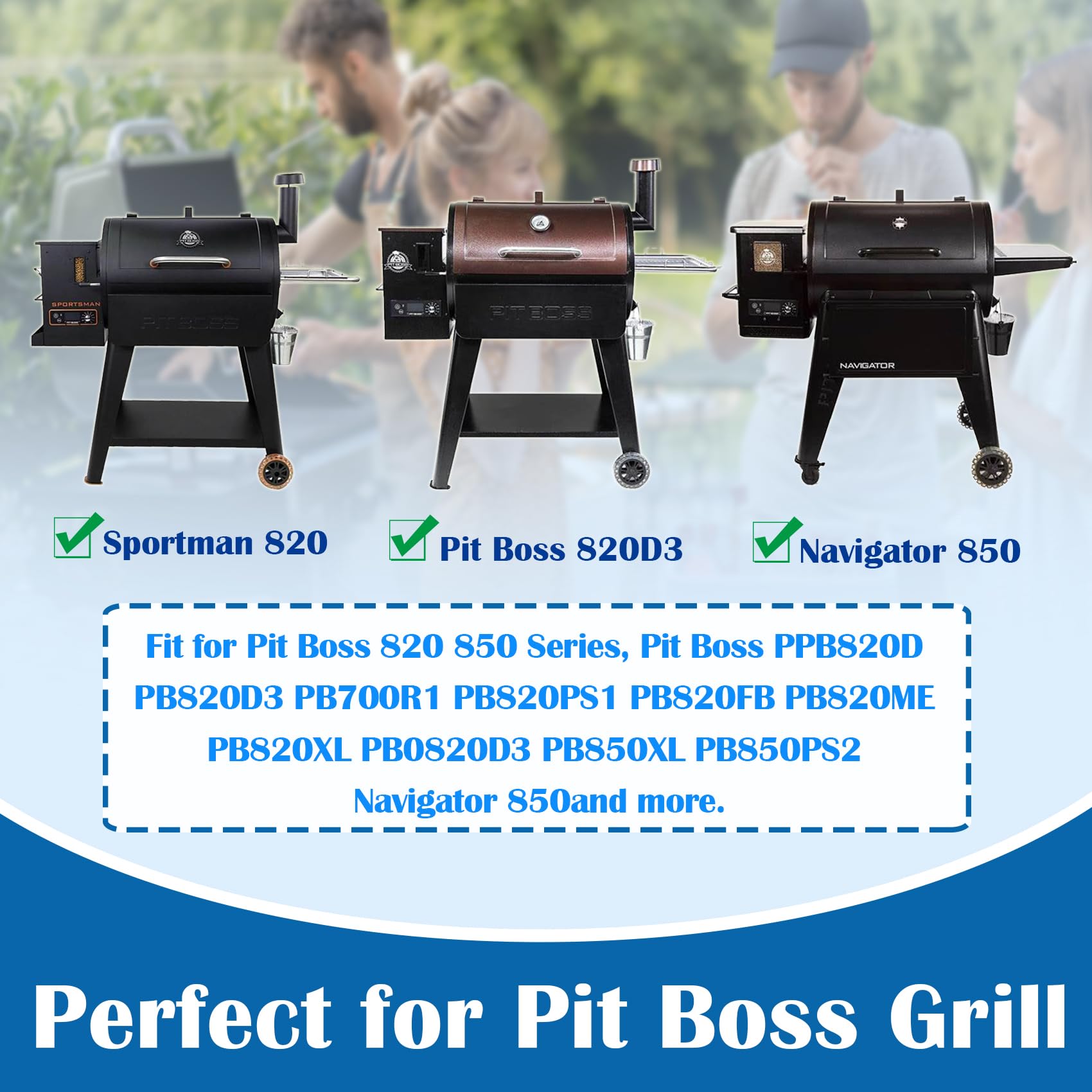 Snapklik.com : Prismatic Grate For Pit Boss Series 820 850 Grill Parts ...