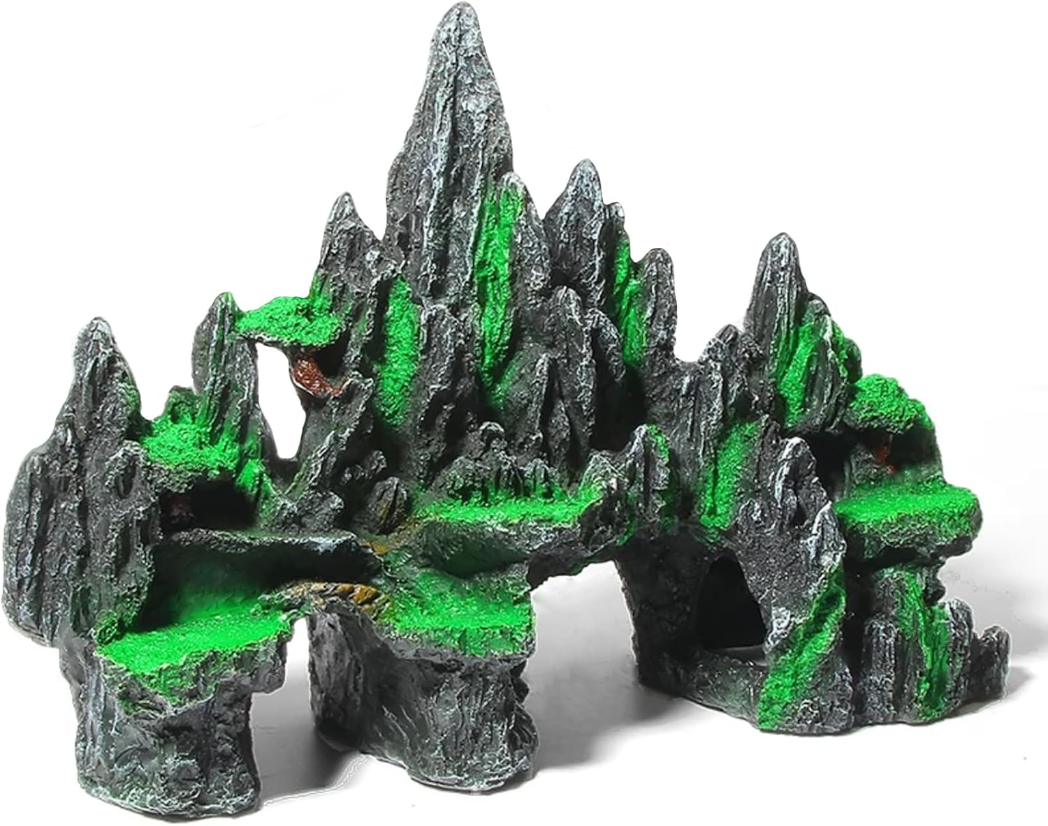 Amazon.com : BCSIUHD Large Fish Tank Decoration - Mountain View ...