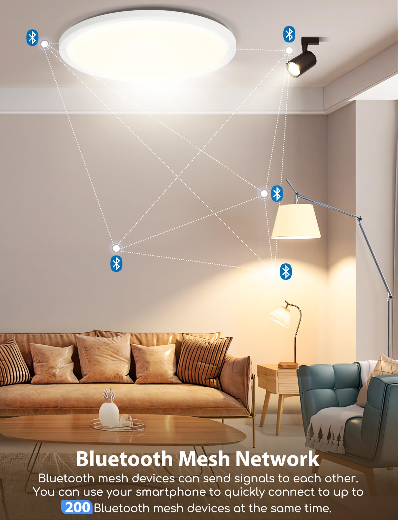Surface Mesh Light NANLITE PavoSlim 120C Full Color Multifunctional