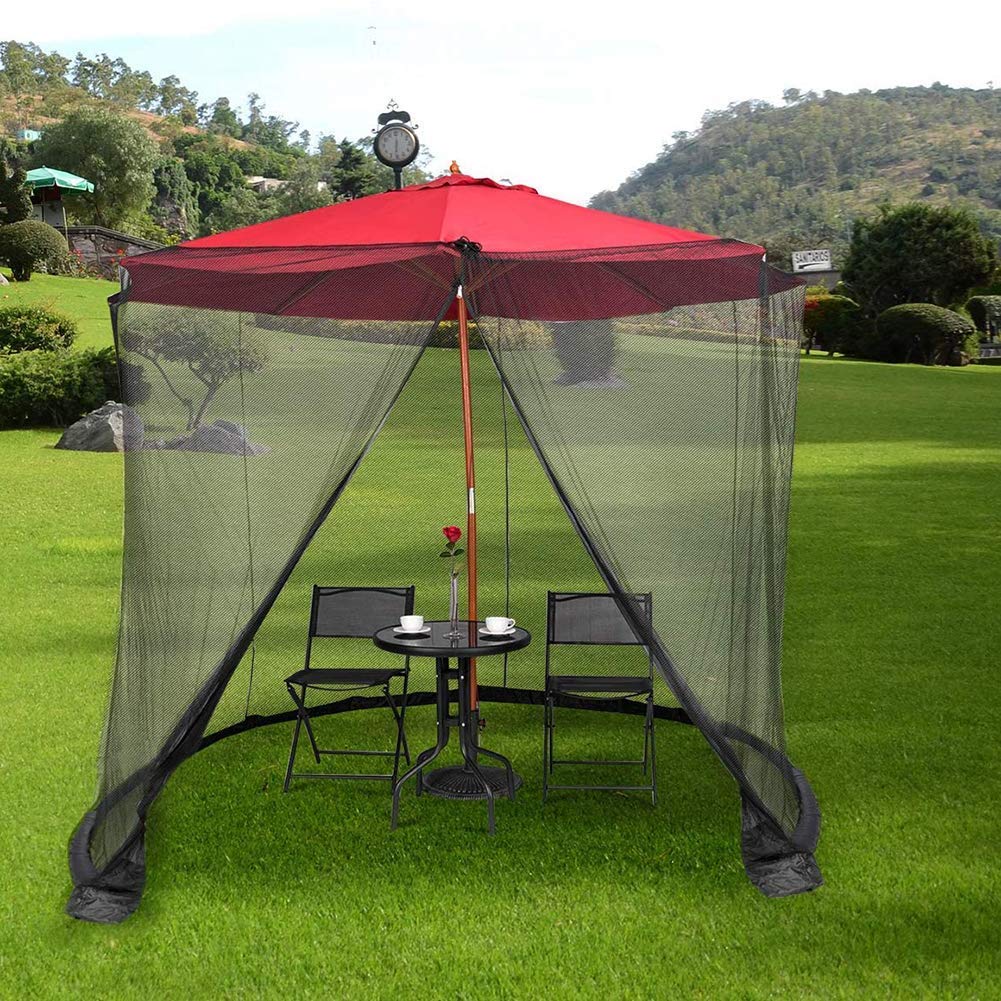 Buy Mosquito net for parasol, Parasol Mosquito Net Patio Umbrella ...