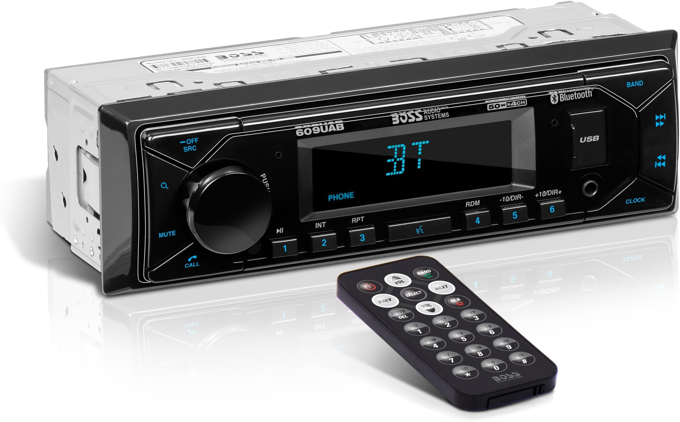 Amazon.com: Pyle PLR14MPF In-Dash AM/FM-MPX MP3 Shaft Style Dual Knob ...