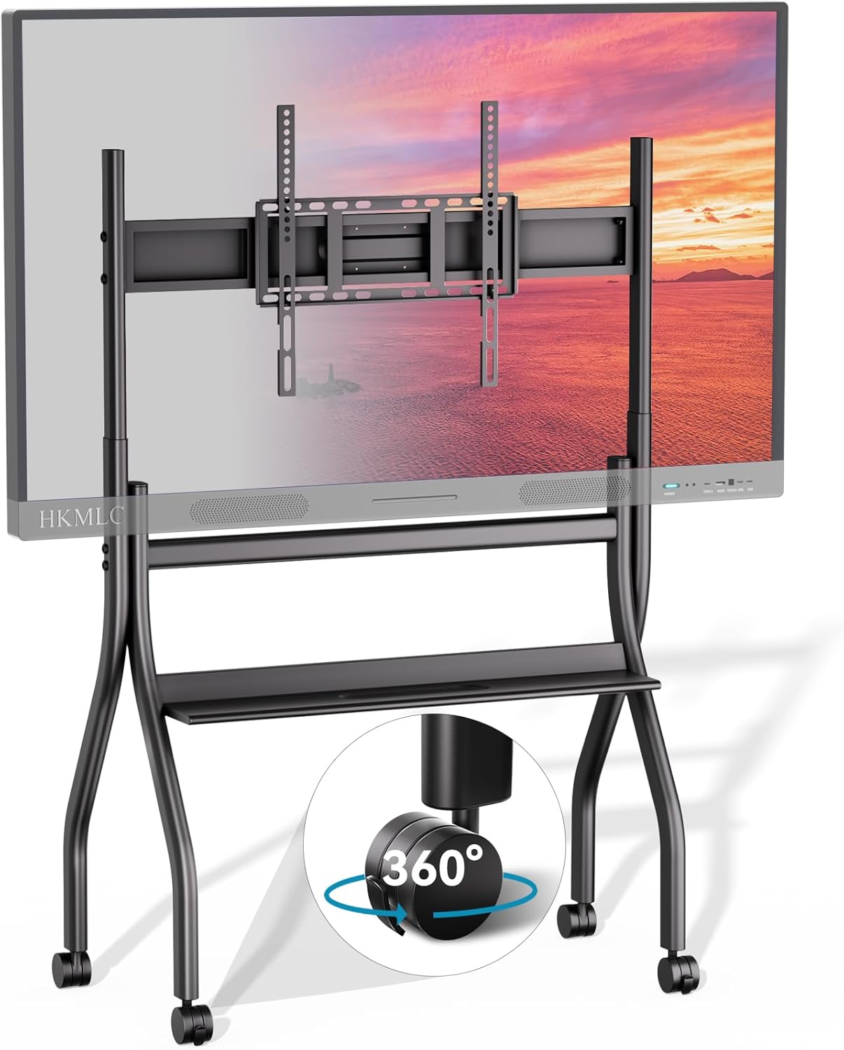 Amazon.com: HKMLC Smart Board Stand with Wheels, Mobile Portable Stand ...